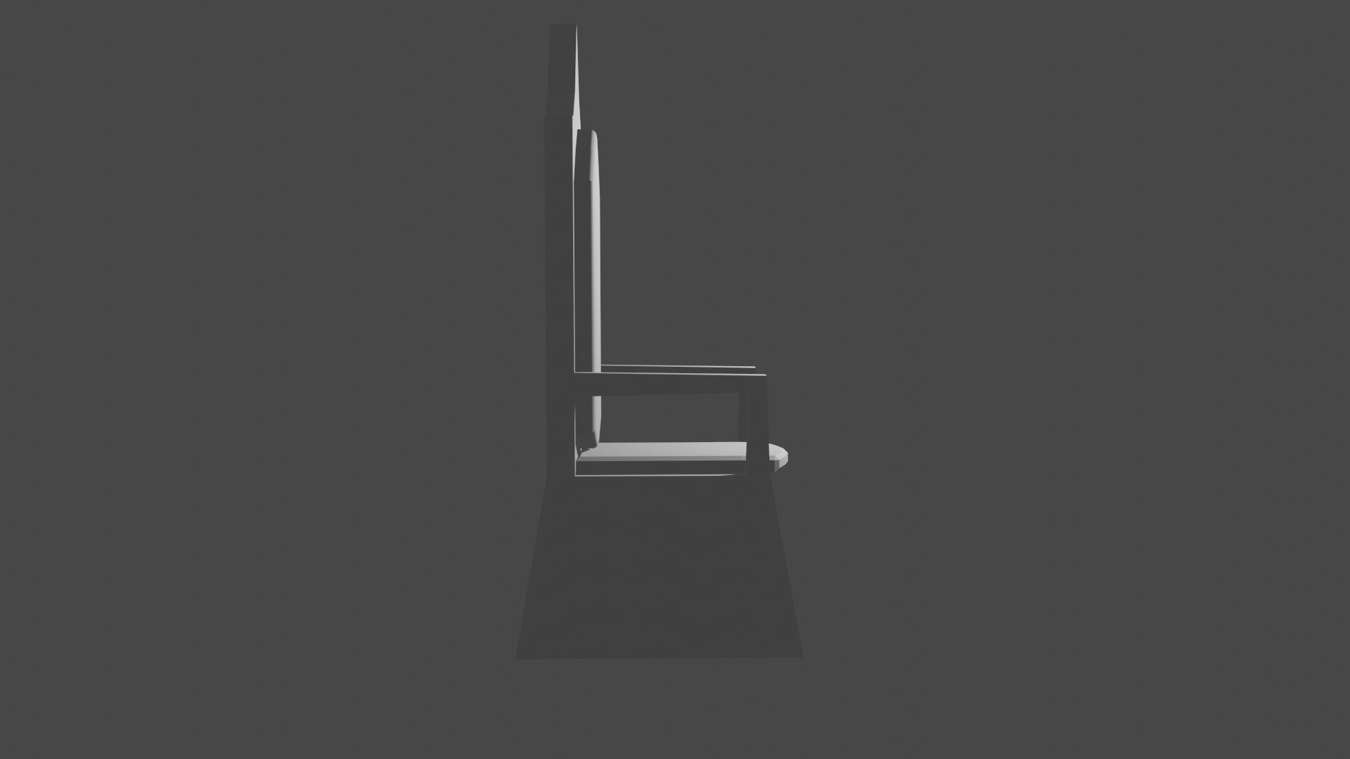 Simple Throne 3D Model - TurboSquid 2058358
