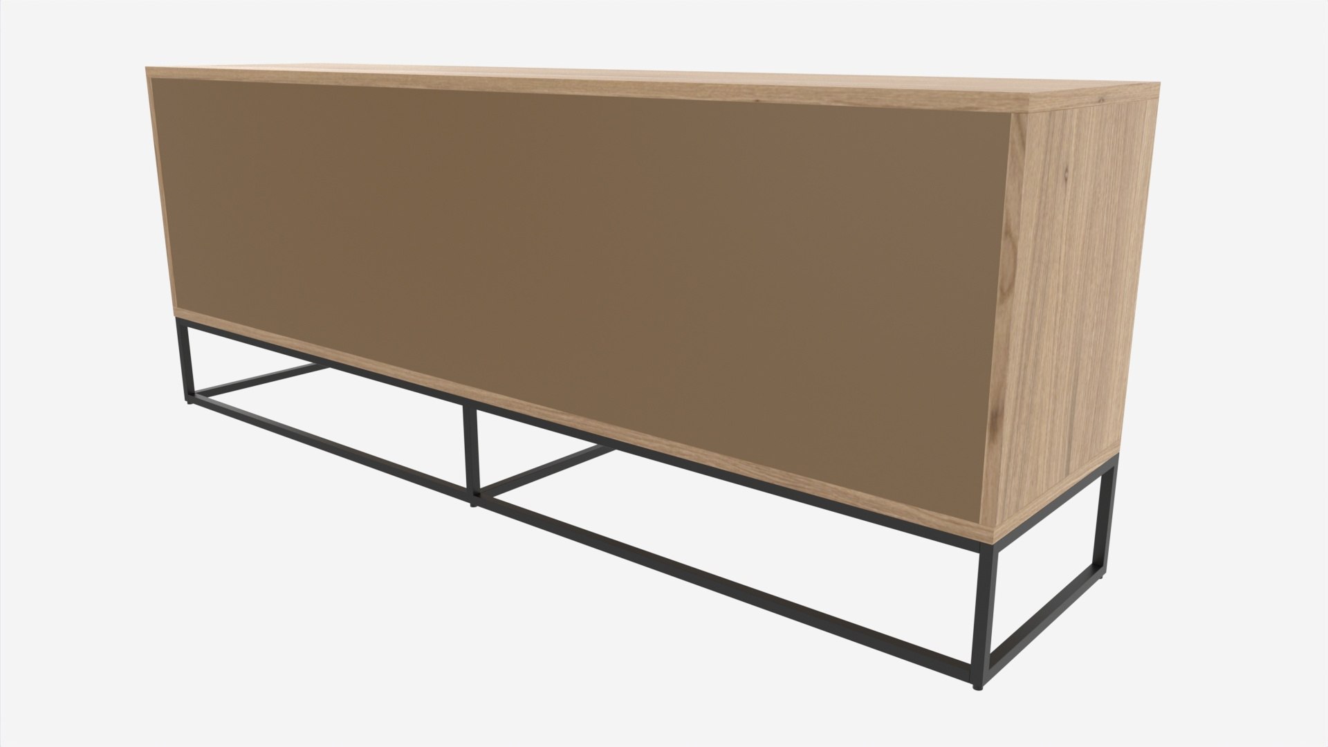 3D Sideboard With Doors And Drawers Model - TurboSquid 1967758