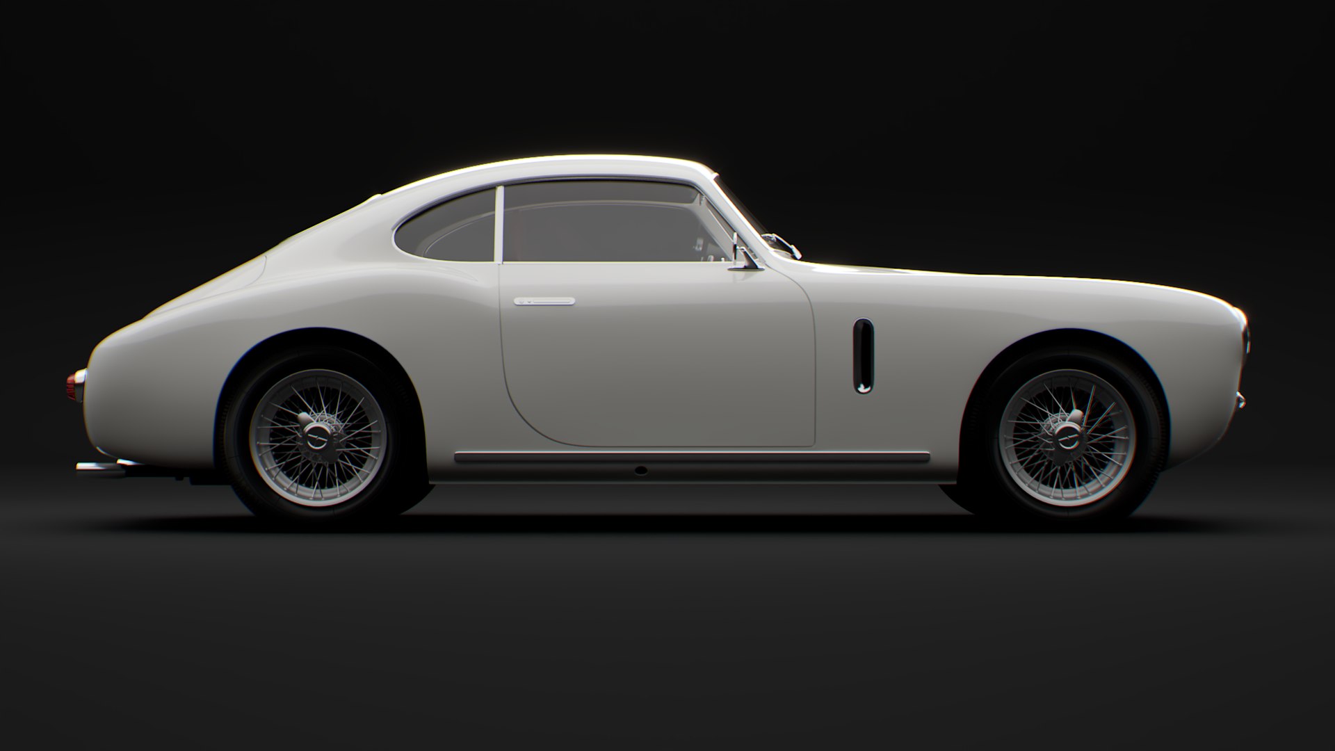 3D Model Ac01GT MM Classic 50s Sport Car - TurboSquid 2165565