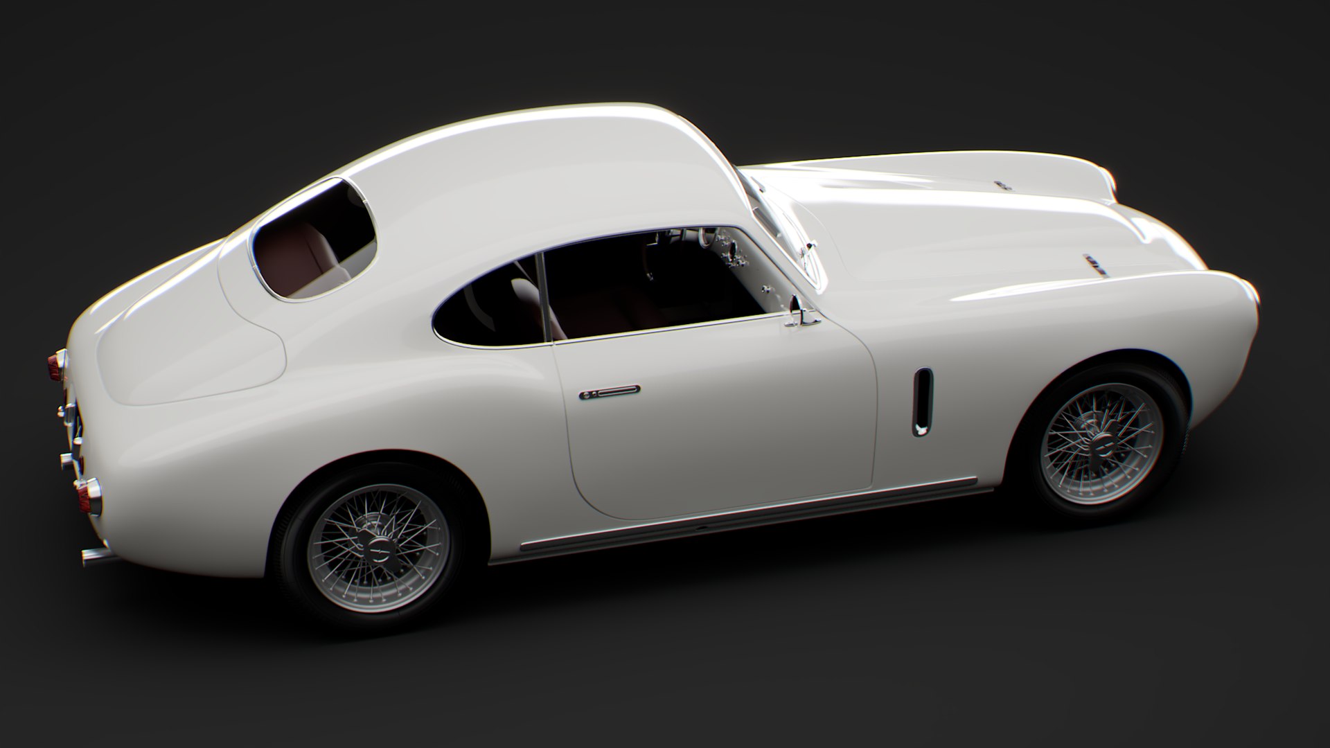 3D Model Ac01GT MM Classic 50s Sport Car - TurboSquid 2165565