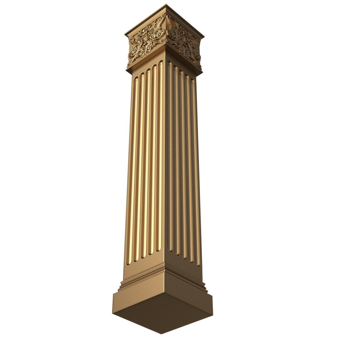 3D Model Column Capital 0902 - TurboSquid 2159073