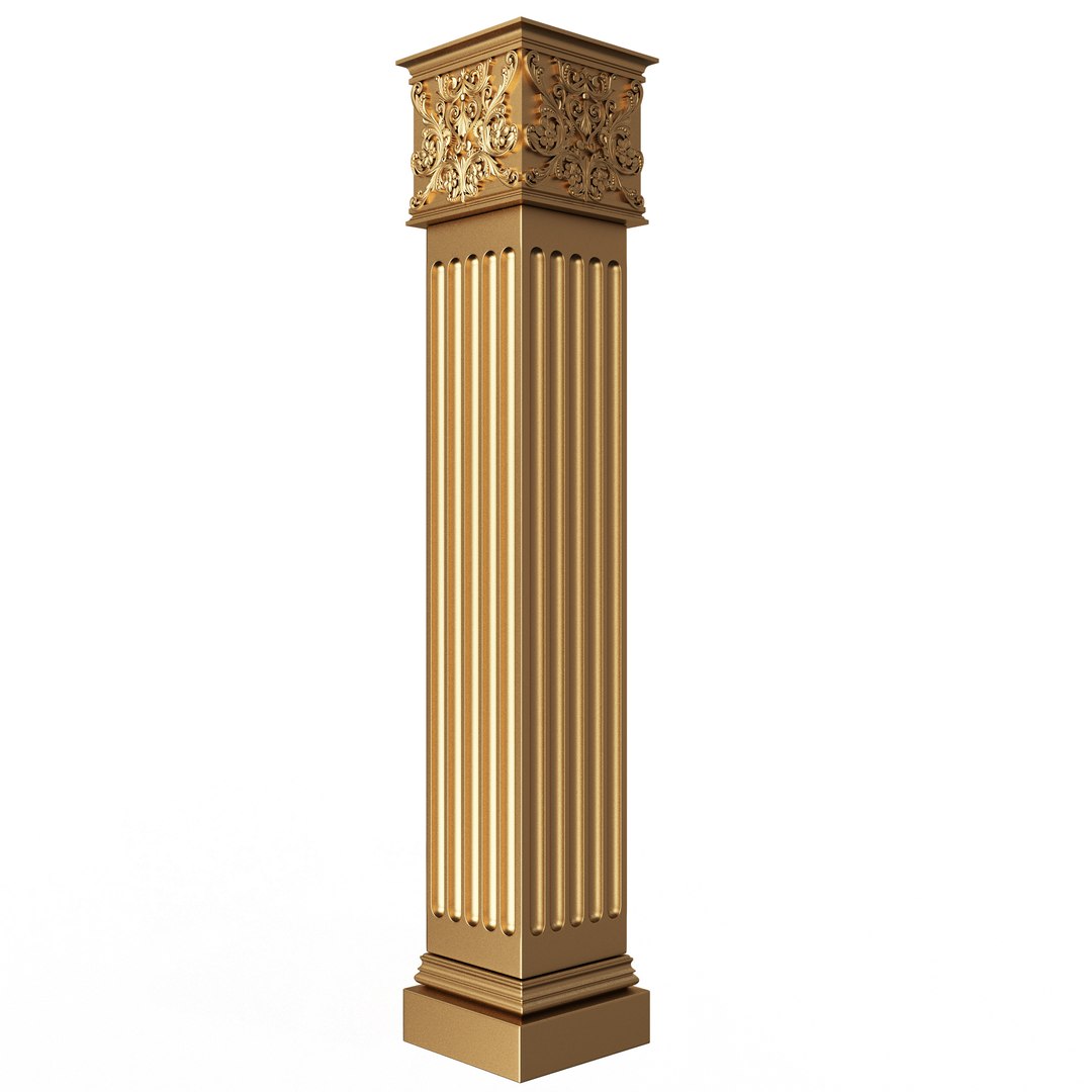 3D Model Column Capital 0902 - TurboSquid 2159073