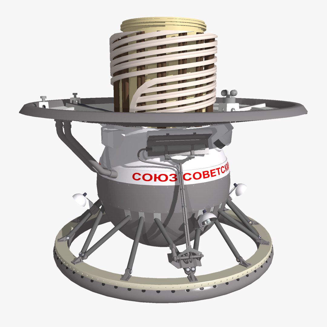 Venera-9 Venera-10 space probe 3D model - TurboSquid 1865282