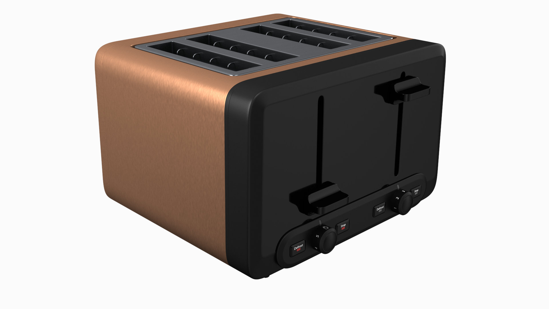 Modern Toaster 8K PBR Textures 3D Model - TurboSquid 2085570