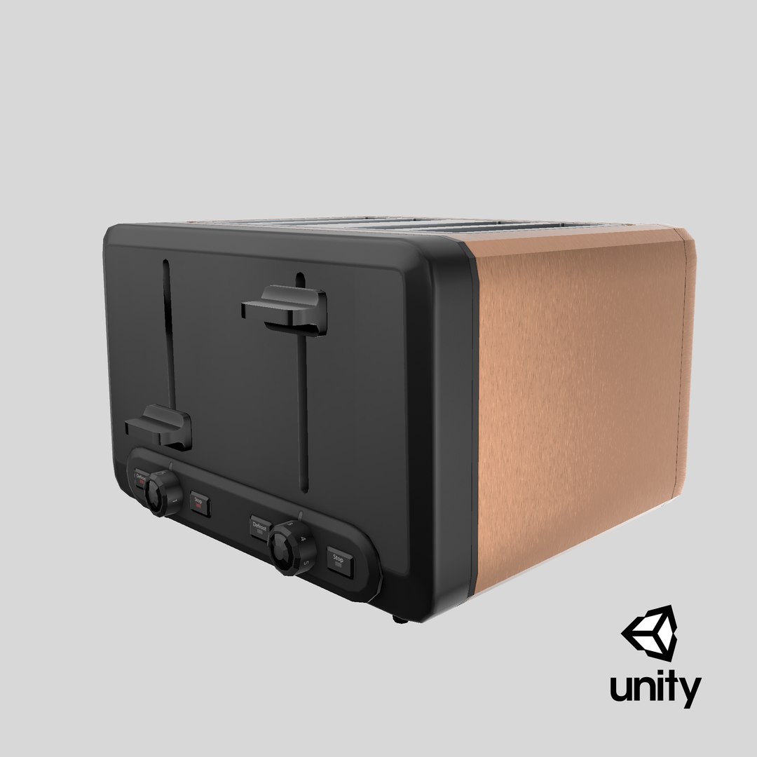 Modern Toaster 8K PBR Textures 3D Model - TurboSquid 2085570