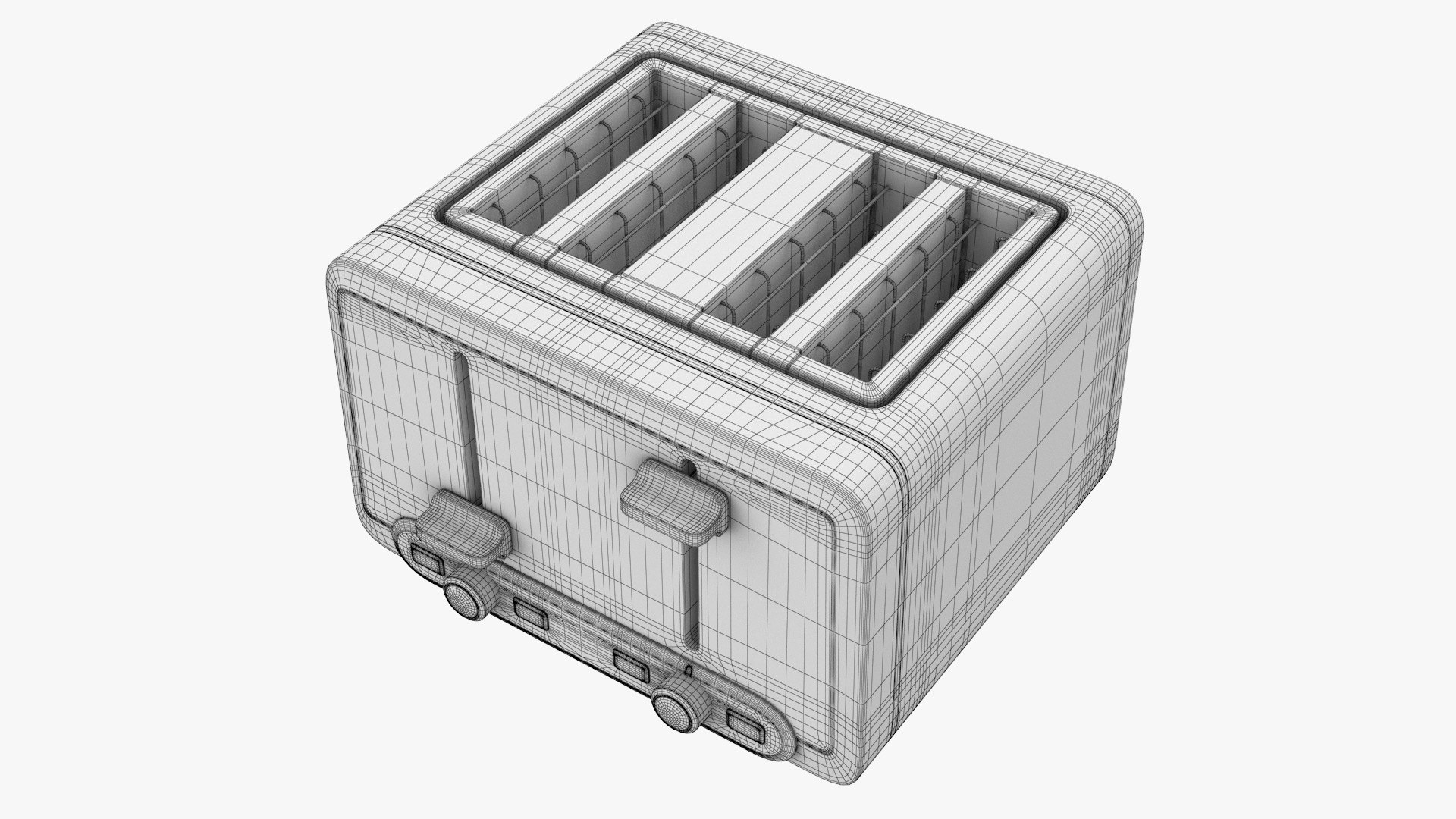 Modern Toaster 8K PBR Textures 3D Model - TurboSquid 2085570