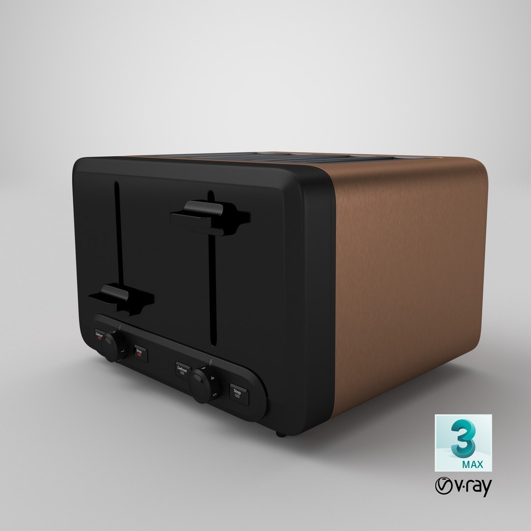 Modern Toaster 8K PBR Textures 3D Model - TurboSquid 2085570
