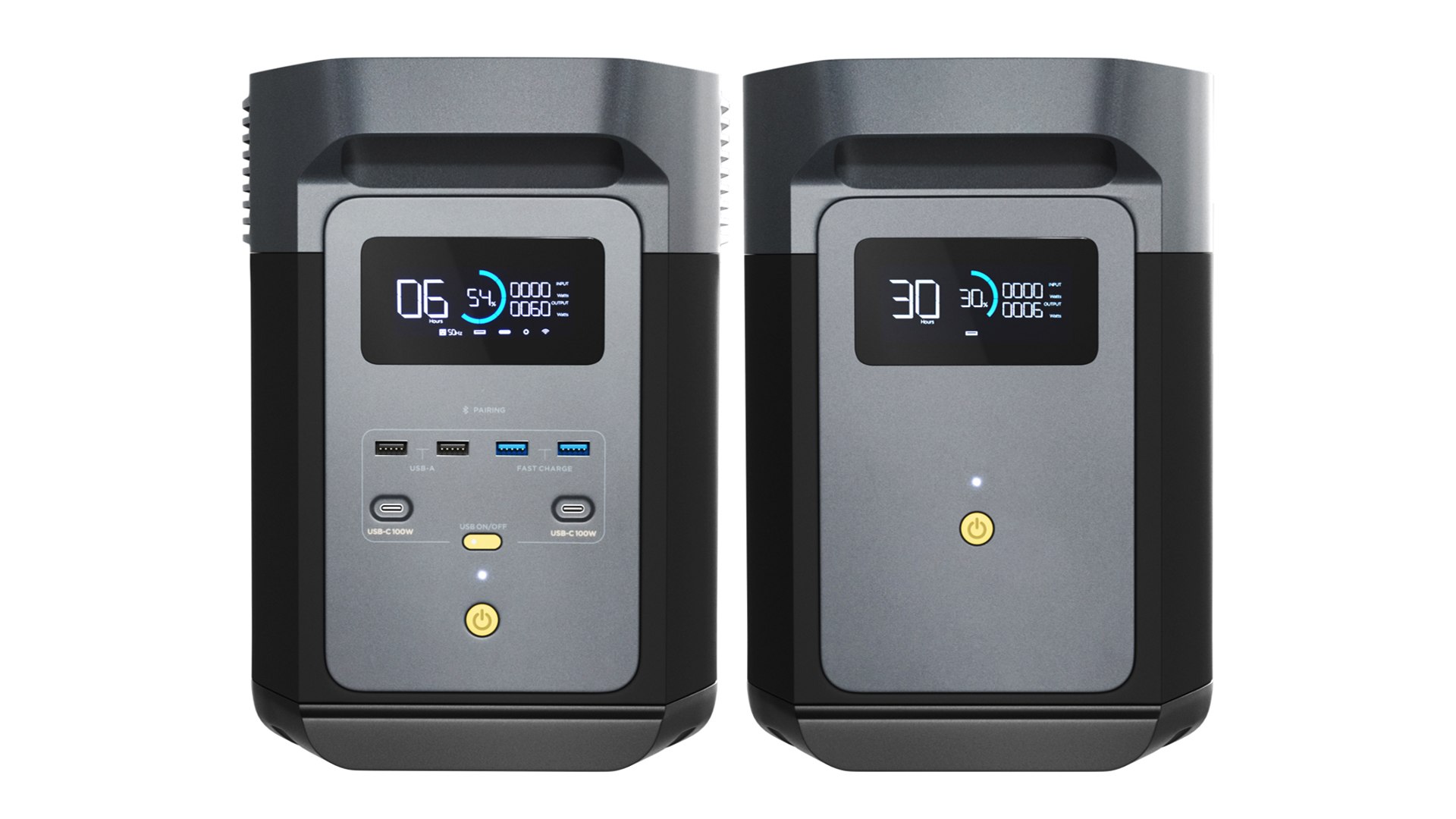 3D Model EcoFlow DELTA 2 Charging Station And Battery - TurboSquid 2020463