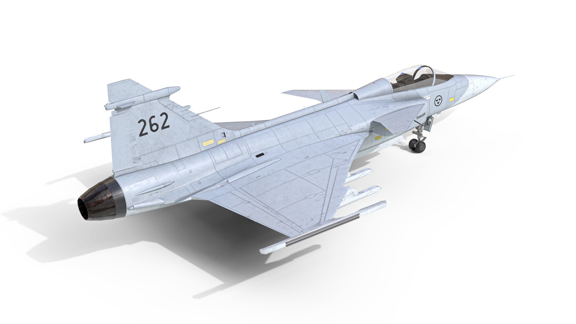 3D Saab JAS 39 Gripen - TurboSquid 2053306