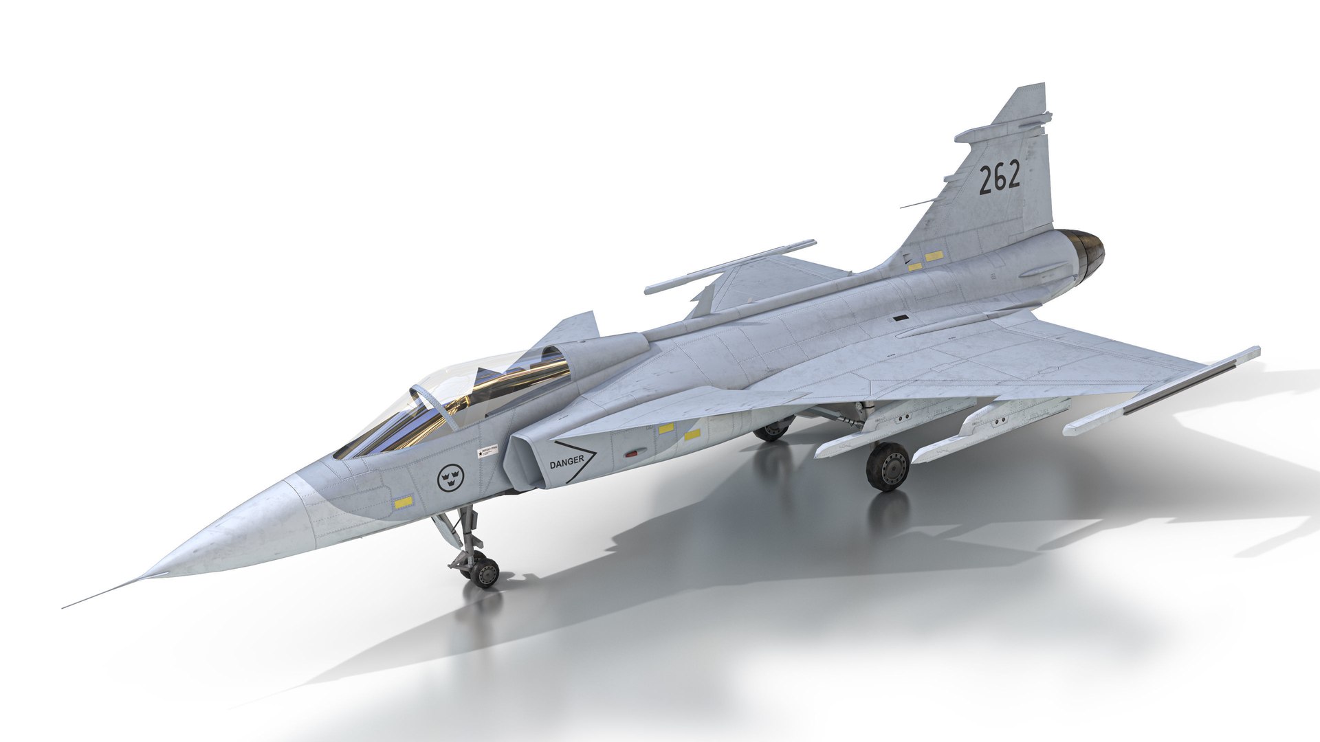 3D Saab JAS 39 Gripen - TurboSquid 2053306