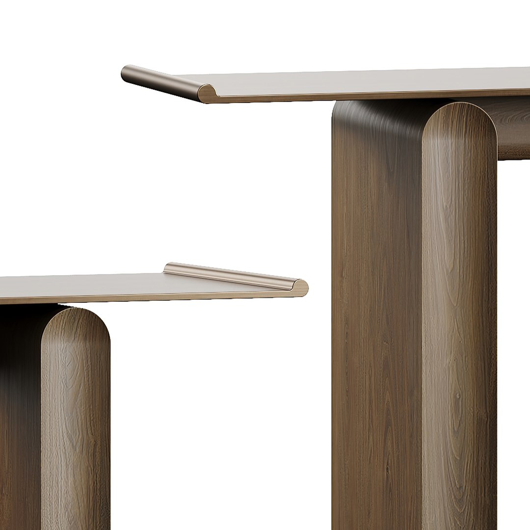 3D District Eight D8 Tonkin Console Table - TurboSquid 2006581