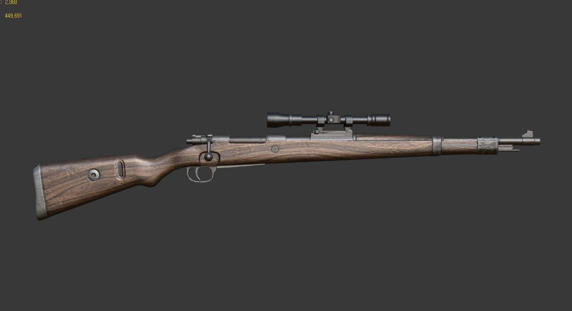 3d Model Kar98k Kar98