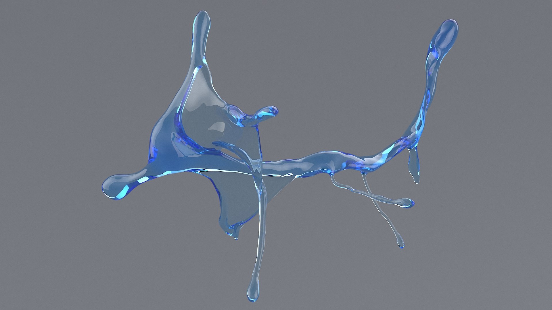 Abstract Liquid Splash 7 01 Model - TurboSquid 1720213