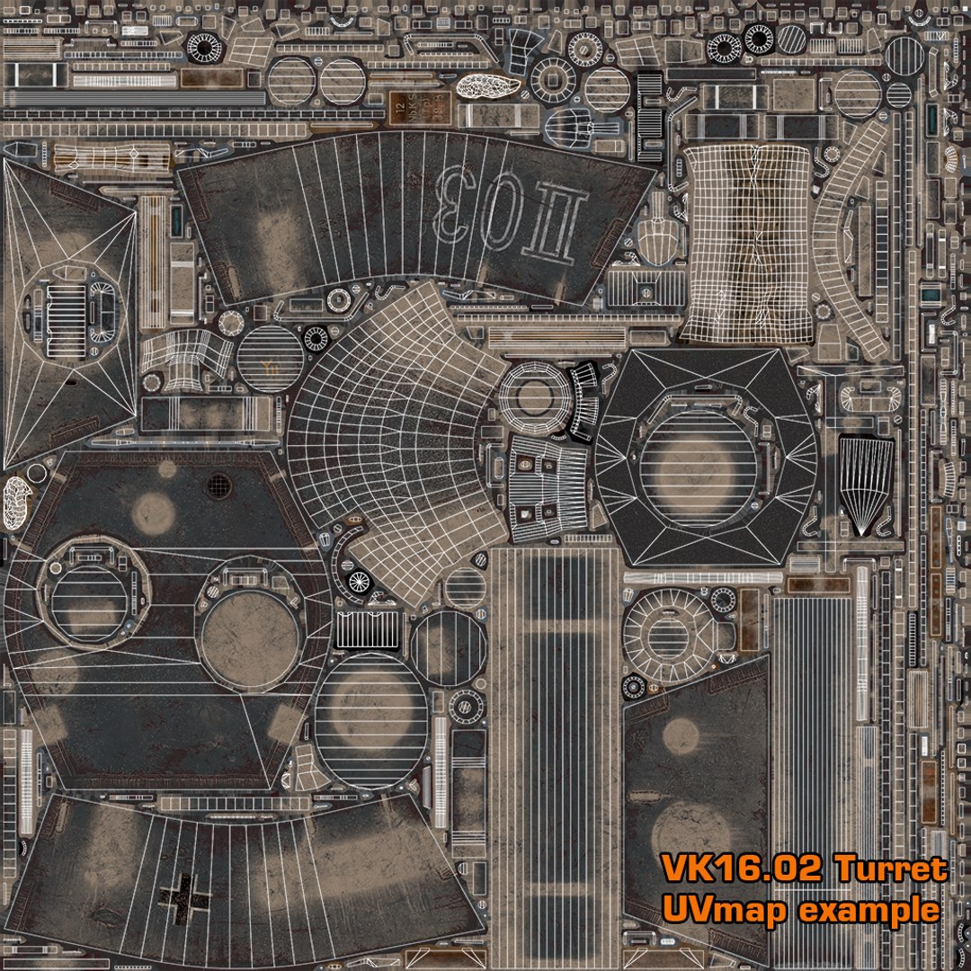 3D VK1602 Leopard Tank Gameready Model - TurboSquid 2140234