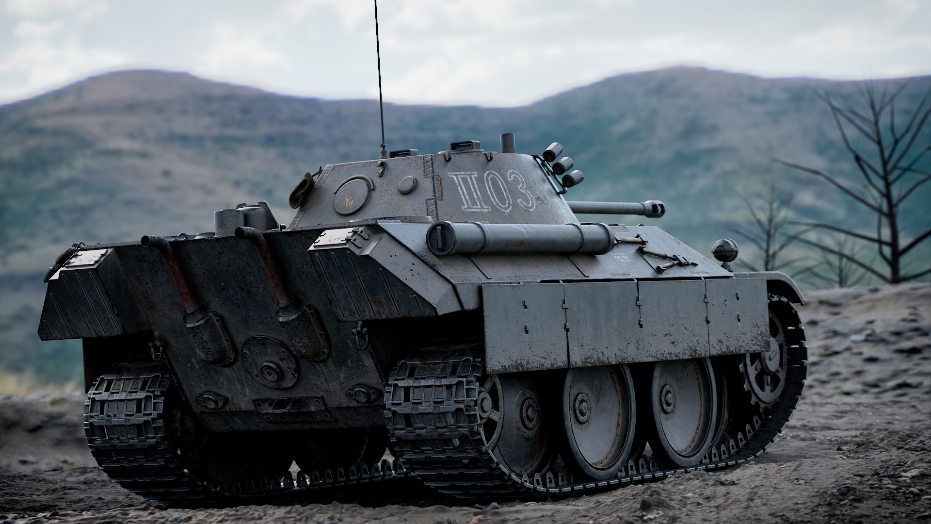 3D VK1602 Leopard Tank Gameready Model - TurboSquid 2140234