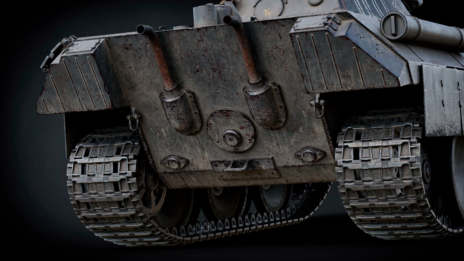 3D VK1602 Leopard Tank Gameready Model - TurboSquid 2140234