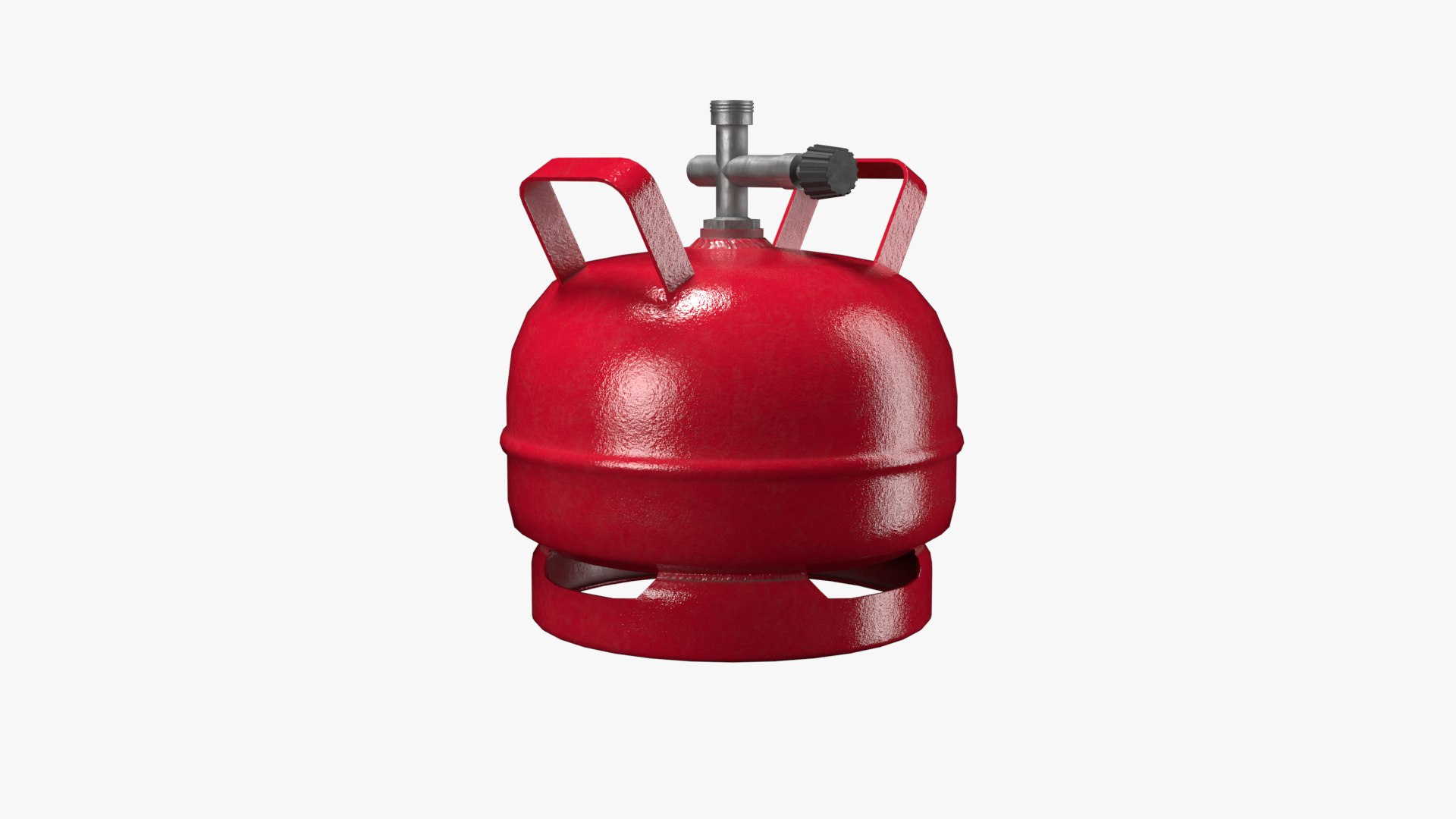 3D Red Gas Tank 2kg New-Rusty - TurboSquid 2168172