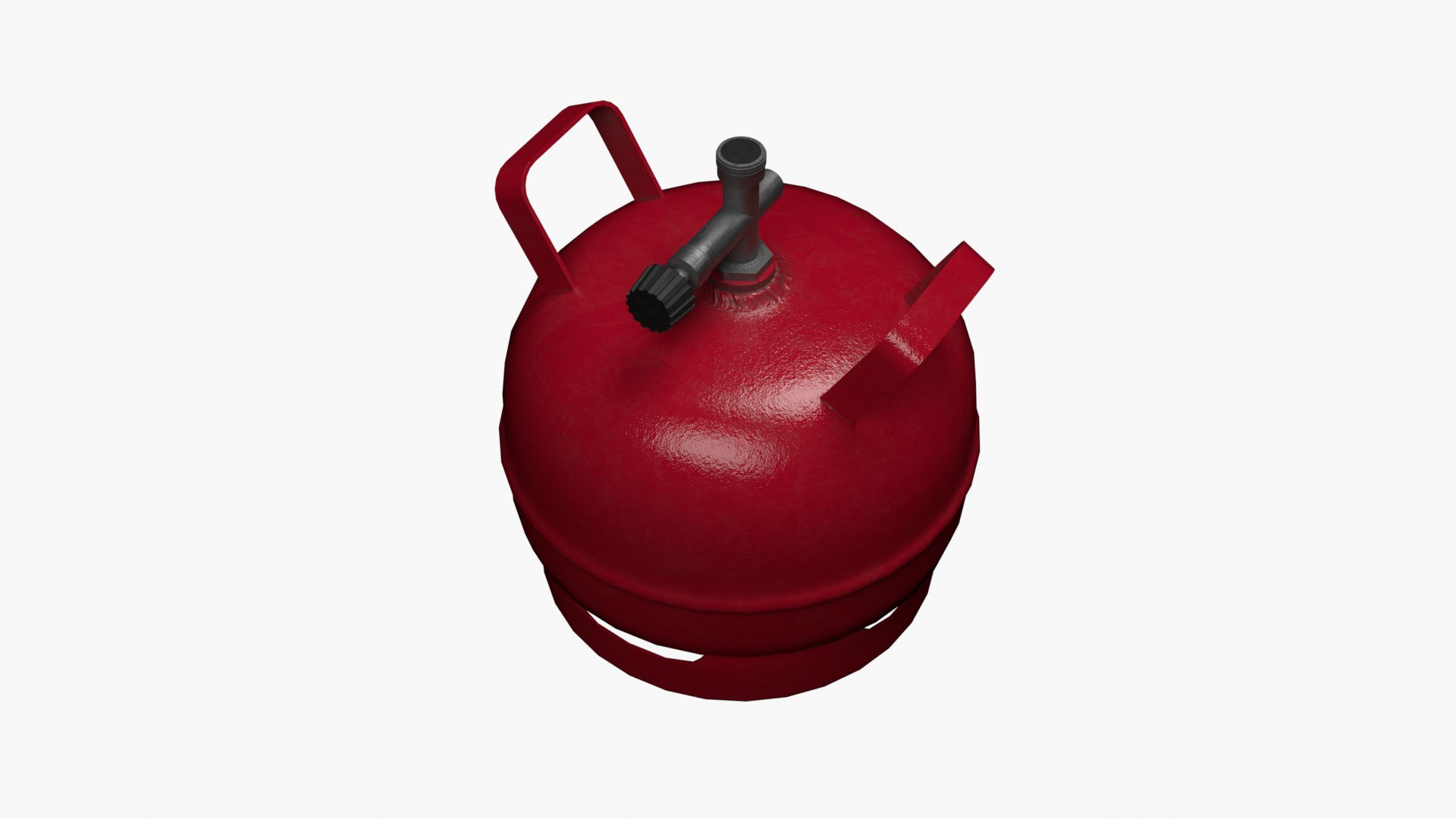 3D Red Gas Tank 2kg New-Rusty - TurboSquid 2168172