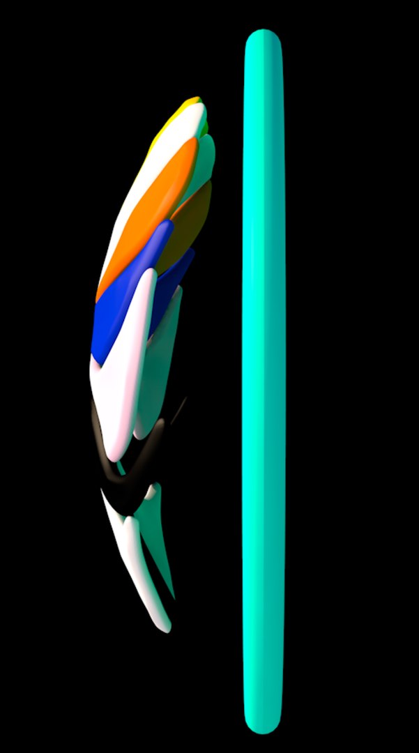 3D Mask Face Colorful - TurboSquid 1338862