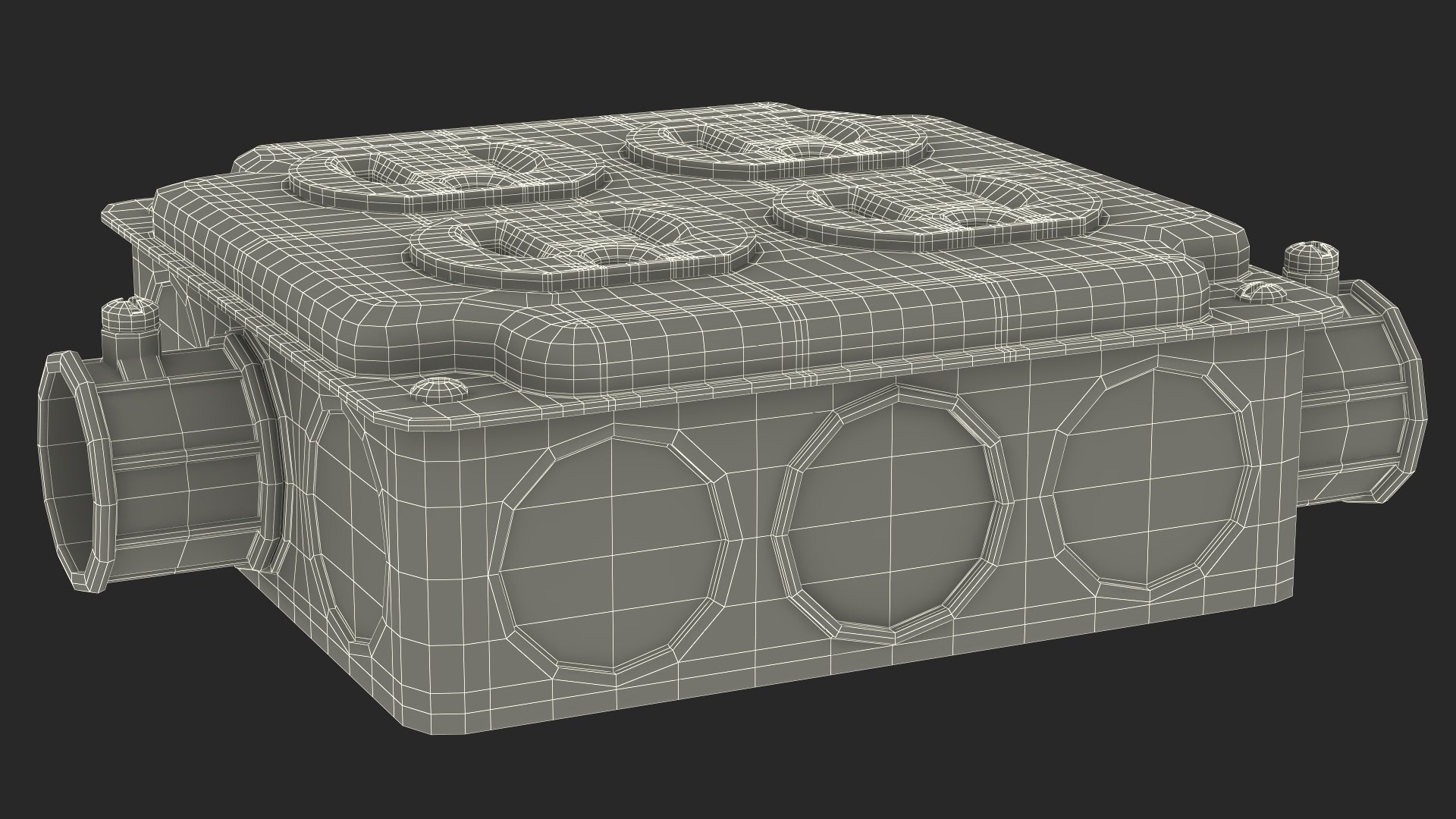 Electrical Junction Box Socket 3D - TurboSquid 2347622