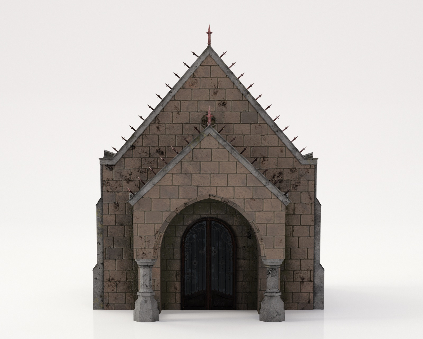 Bloodborne chapel buildings 3D model - TurboSquid 1396206