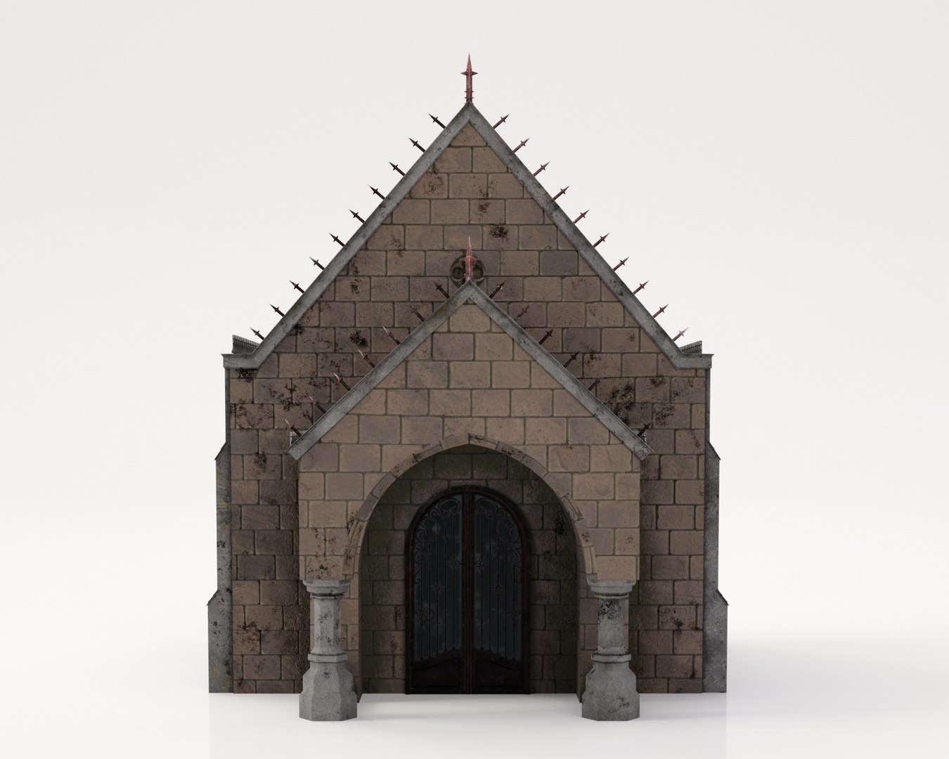 Bloodborne Chapel Buildings 3D Model - TurboSquid 1396206