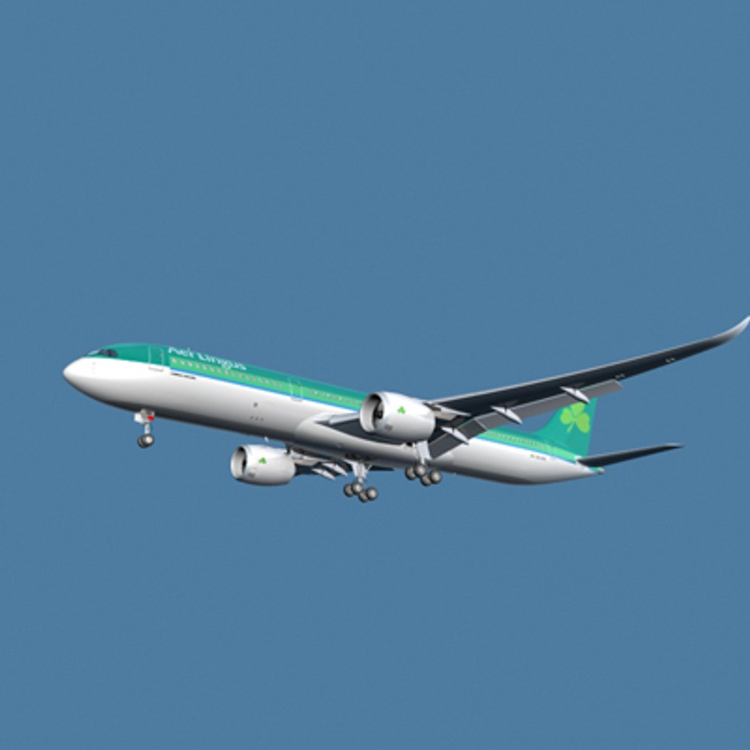A350-900 Aer Lingus 3d Model