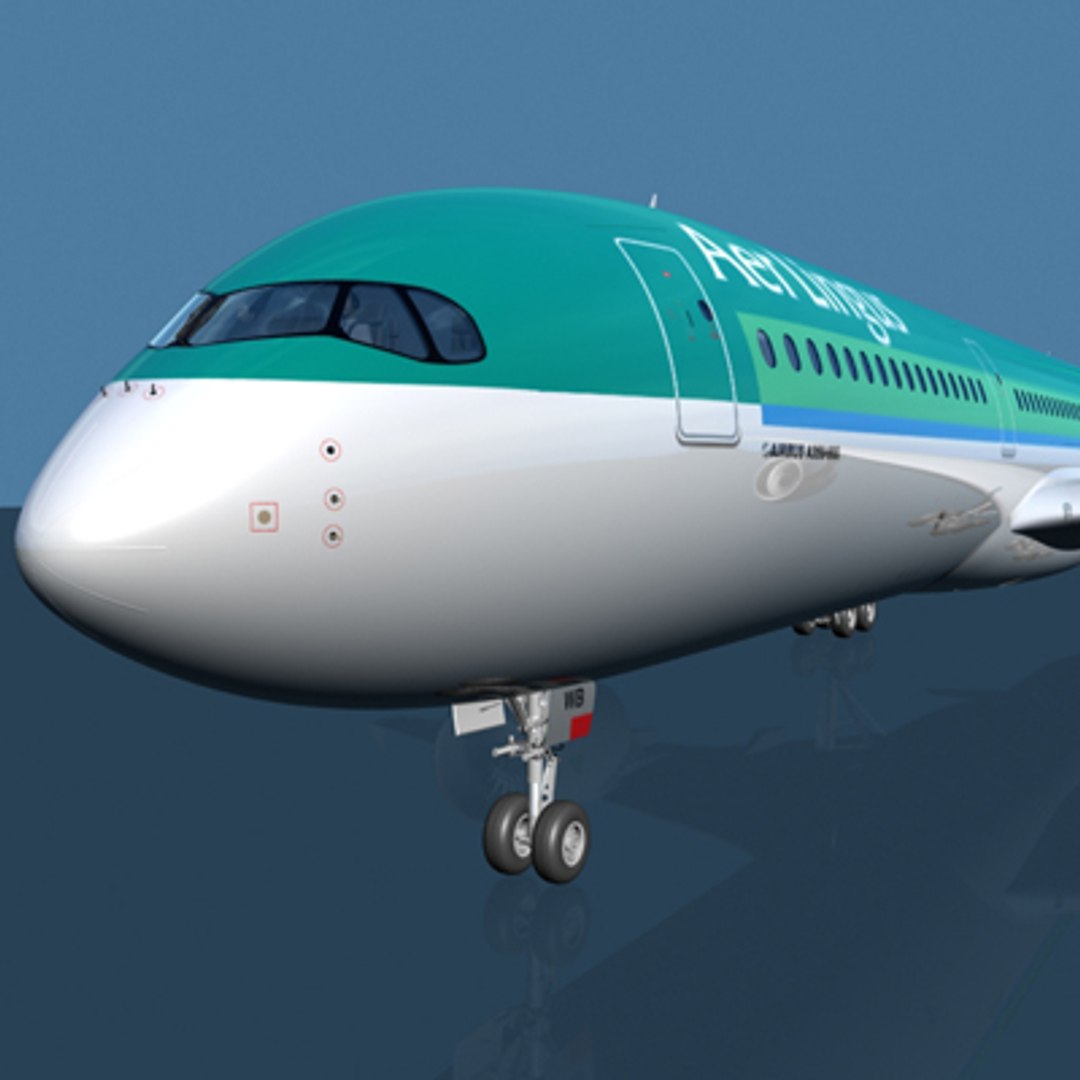 A350-900 Aer Lingus 3d Model