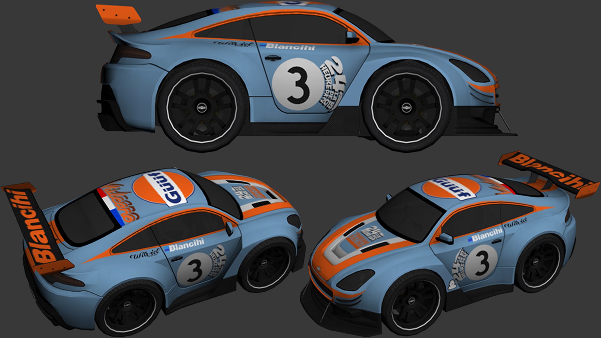 3D Cartoon-Car-Vehicle-007 Model - TurboSquid 2116944