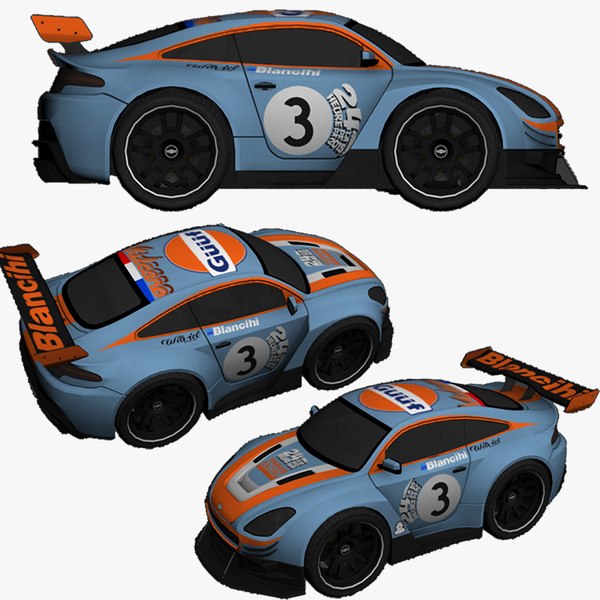 modelo 3d Coche-Vehículo-de-dibujos-animados-007 - TurboSquid 2116944