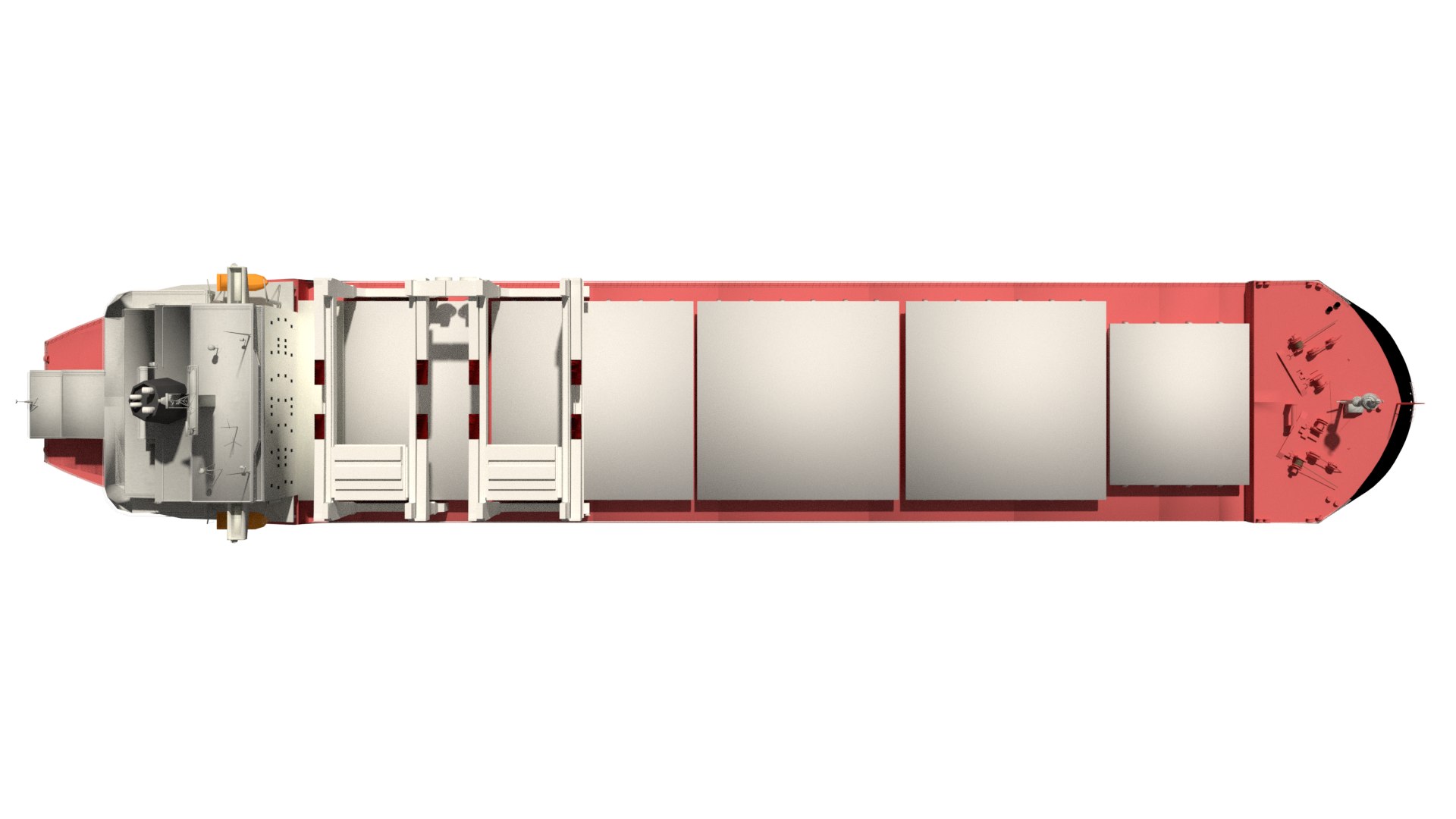 Bulk Carrier Gantry Cranes 3D Model - TurboSquid 1285258