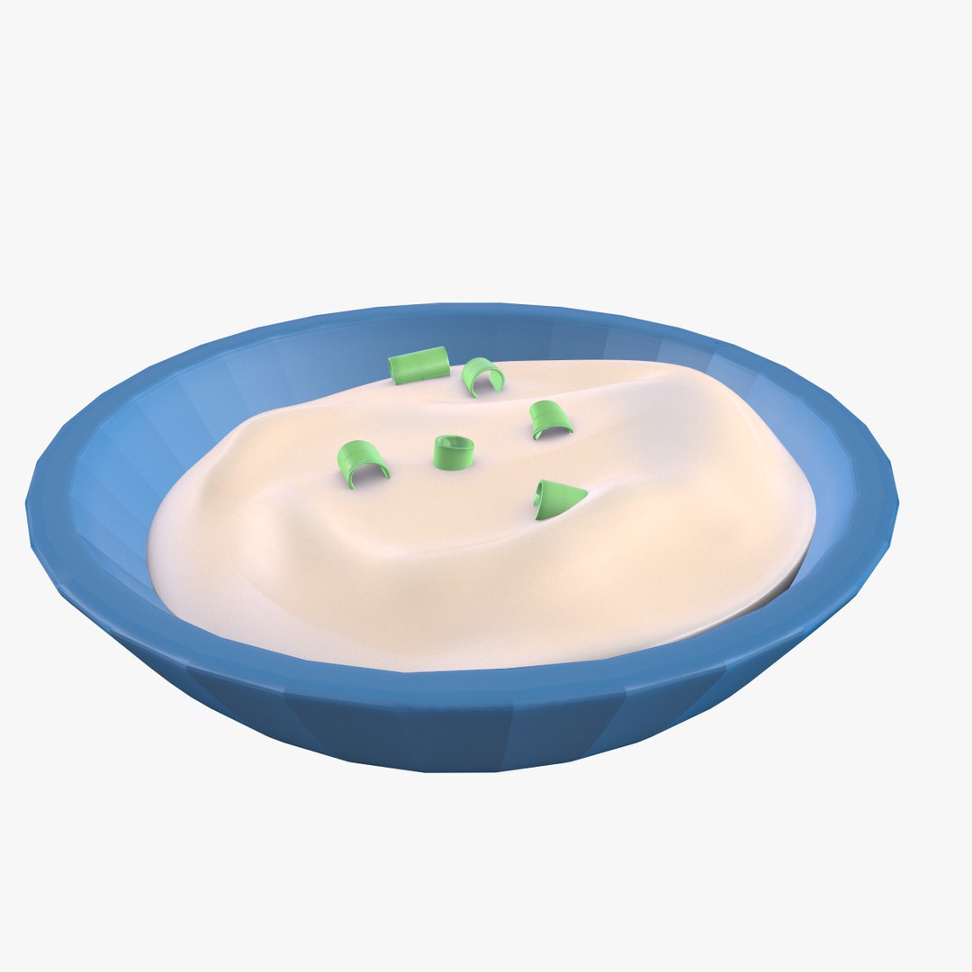 3D Sour Cream - TurboSquid 2212501