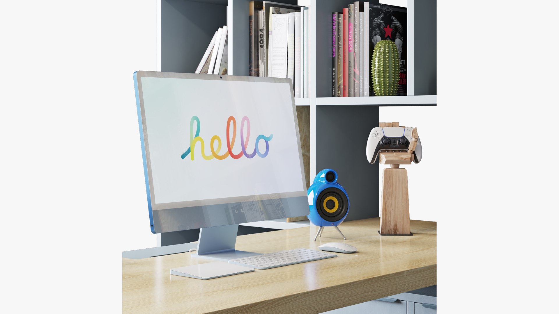 Workplace Set 002 3D - TurboSquid 2038758