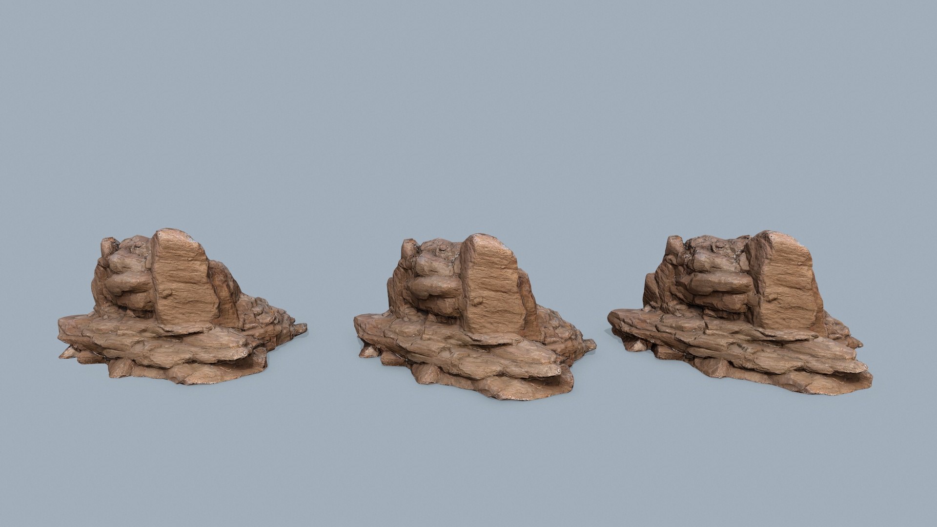 Desert Rocks Model - TurboSquid 2205130