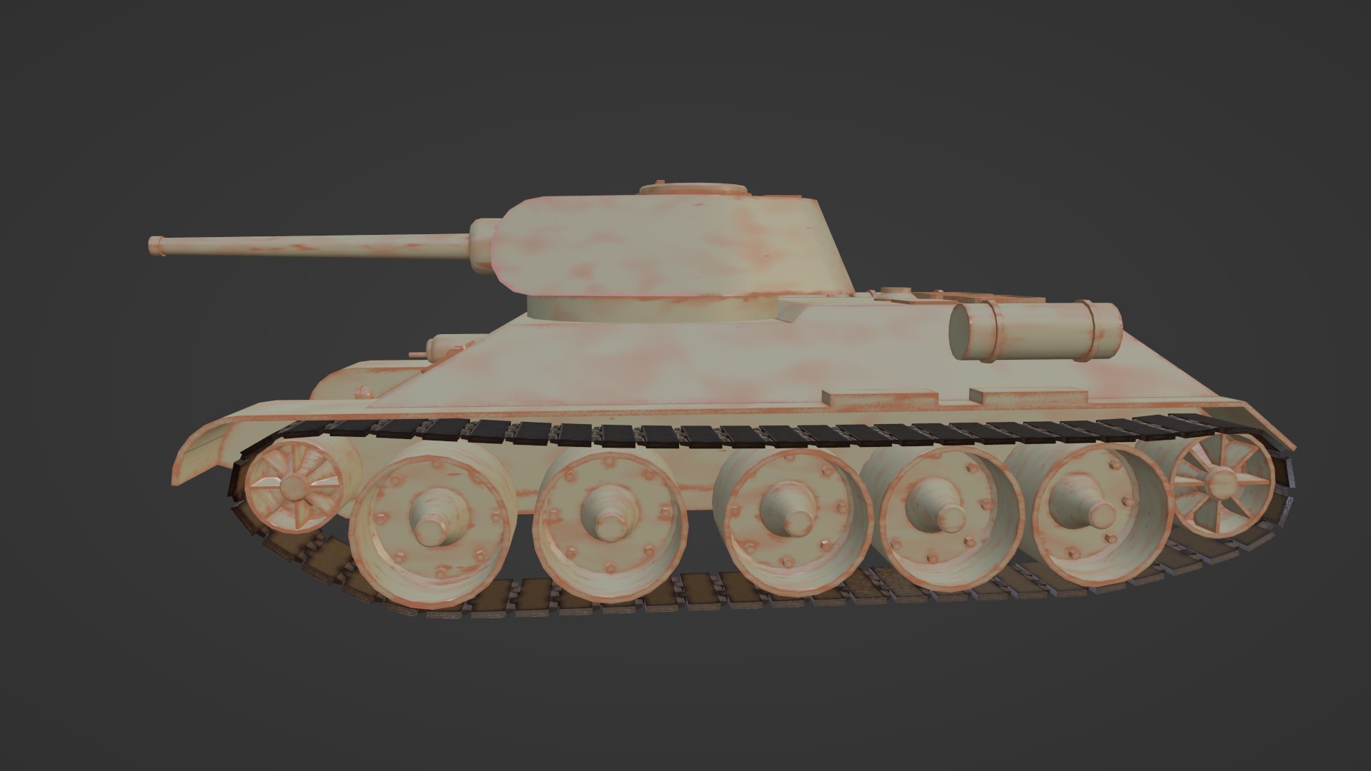 Tank T-34 Model - TurboSquid 2209992