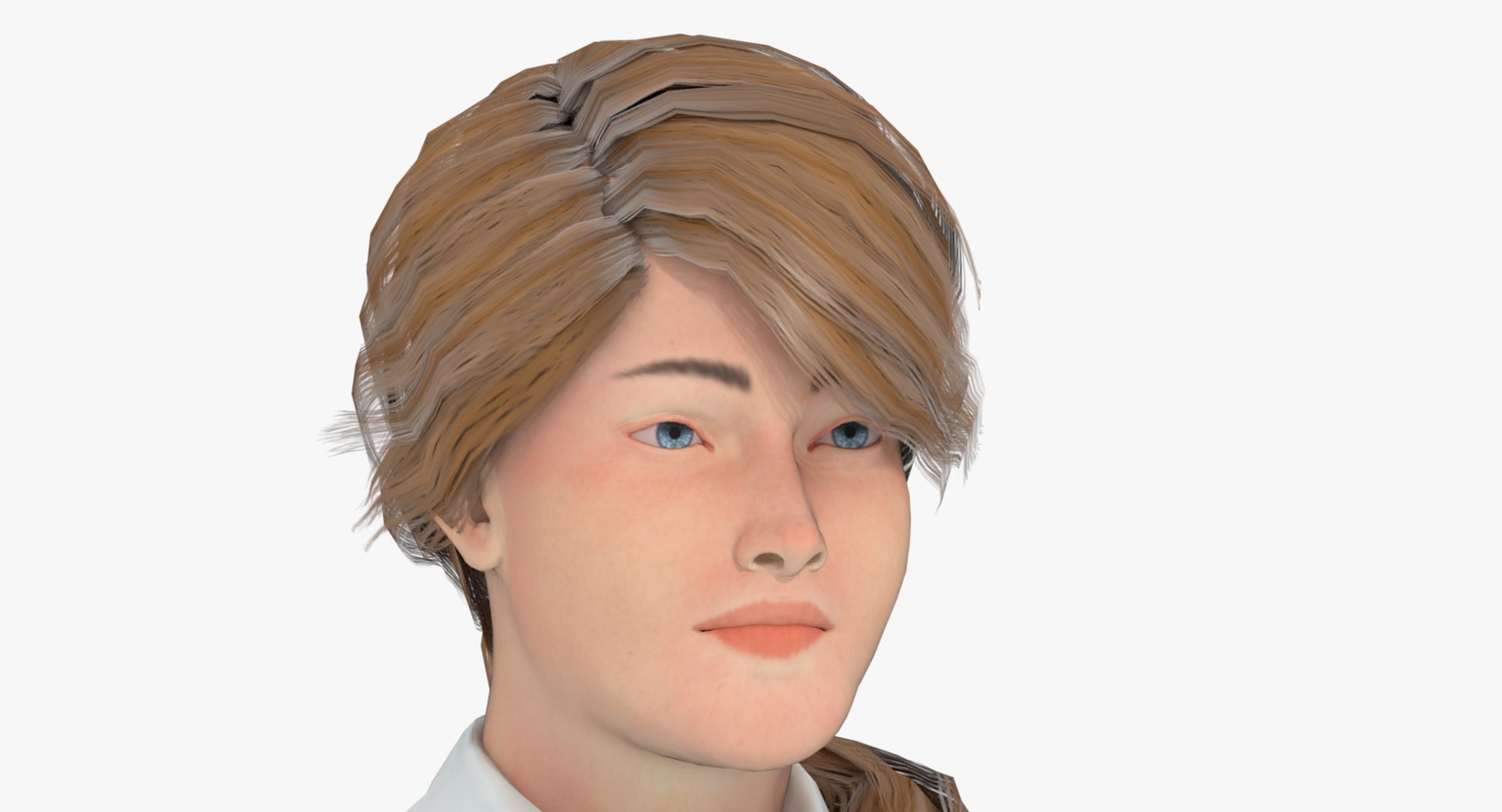 Skin White Model - TurboSquid 1382671