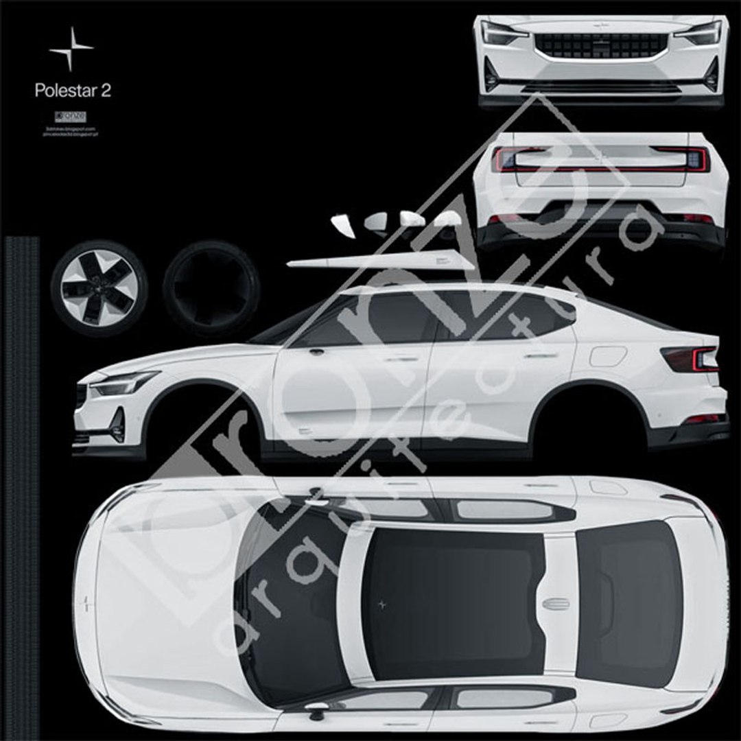 3D Model Polestar 2 2023 - TurboSquid 2313408