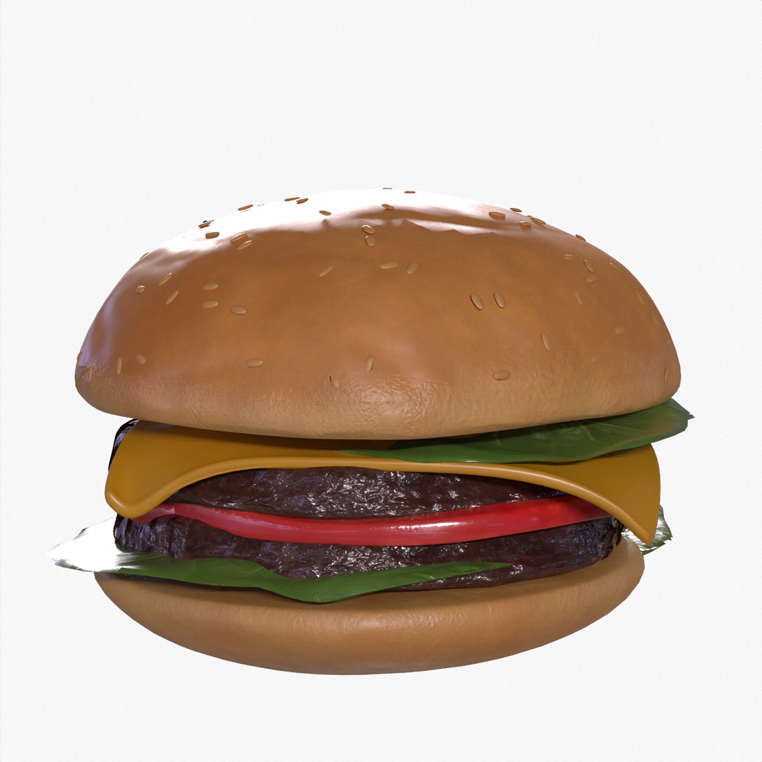 3D Hamburger model - TurboSquid 2059543