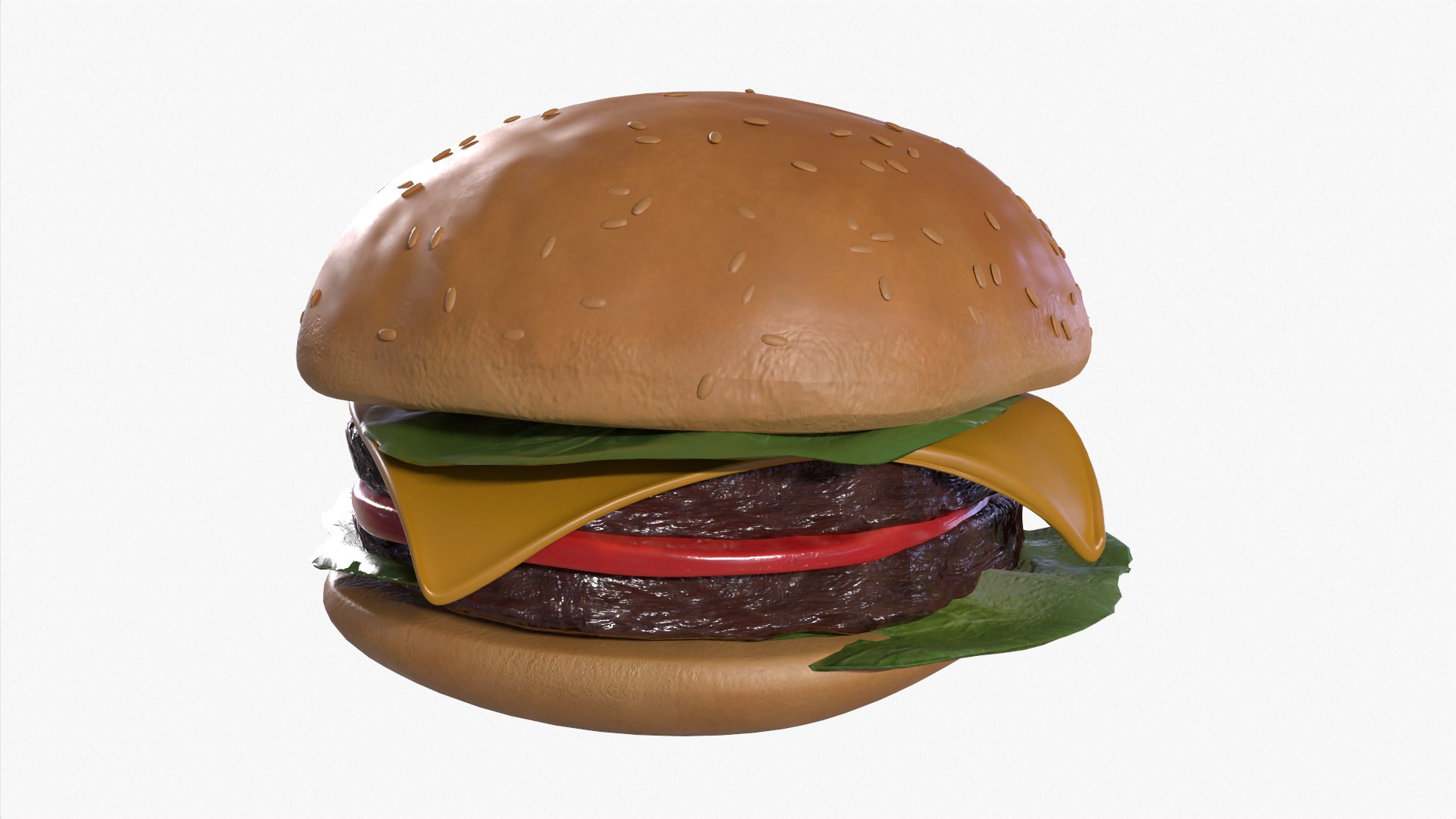 3D Hamburger model - TurboSquid 2059543