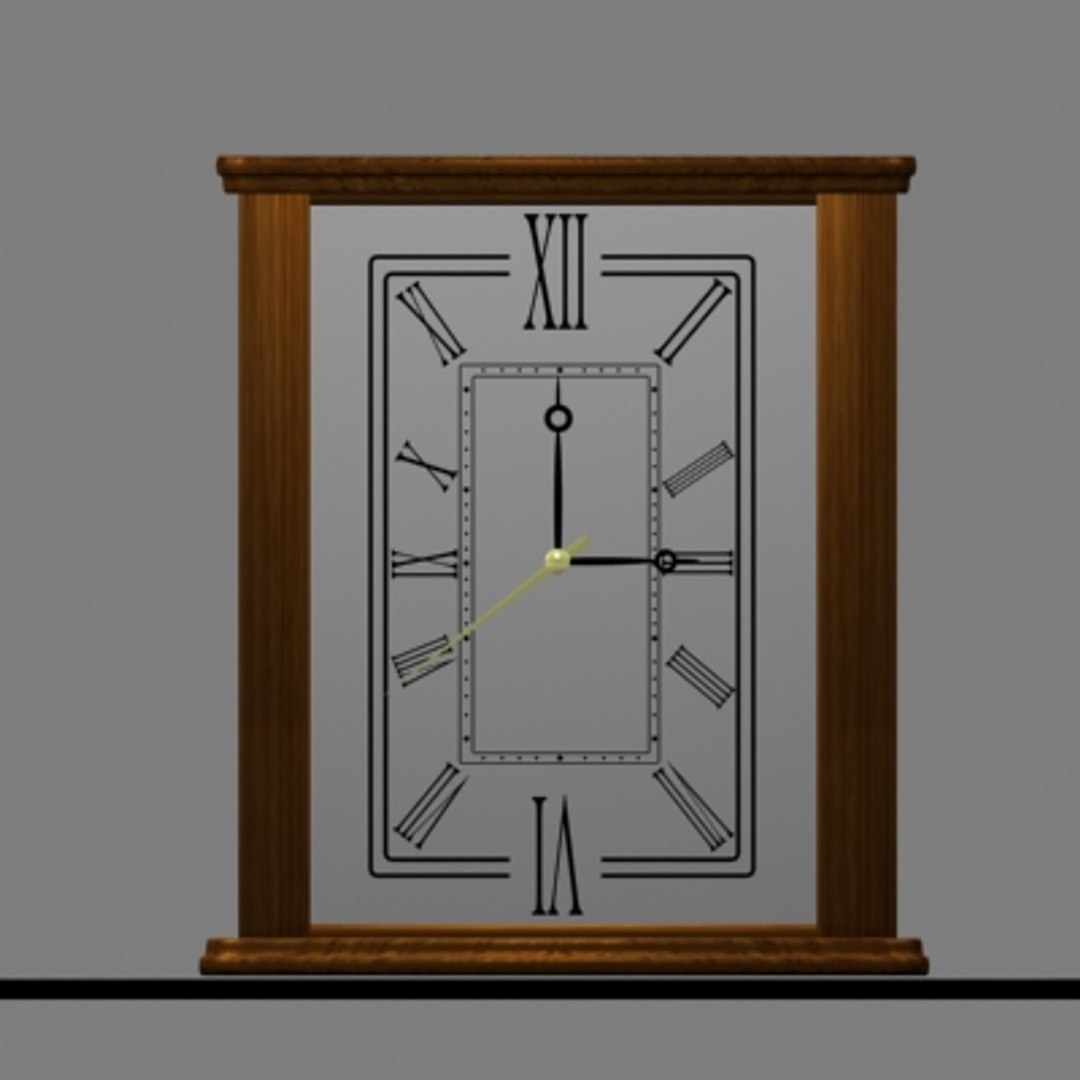 Clock 3d Model
