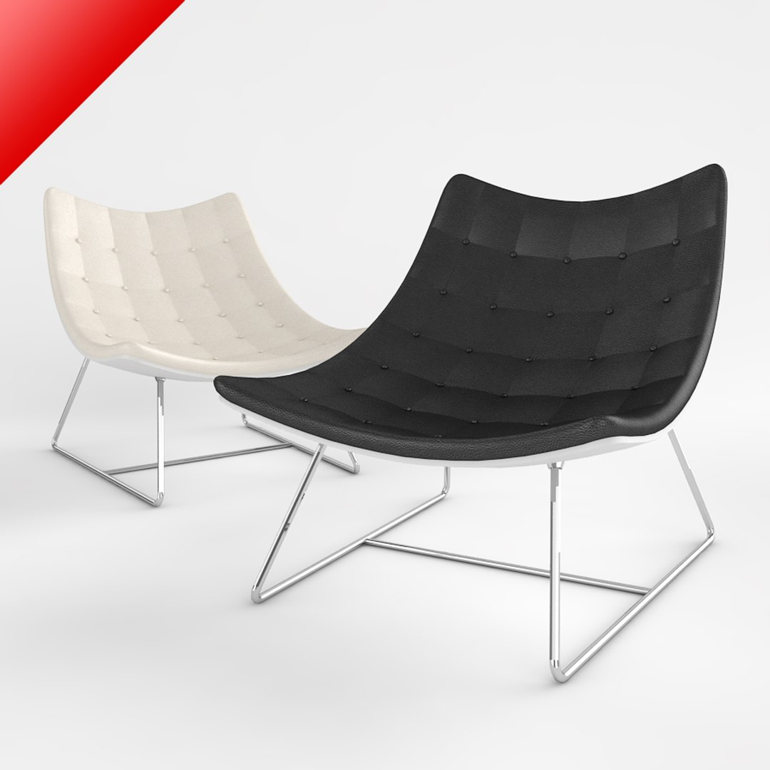 Btk Day Lounger 3d Model