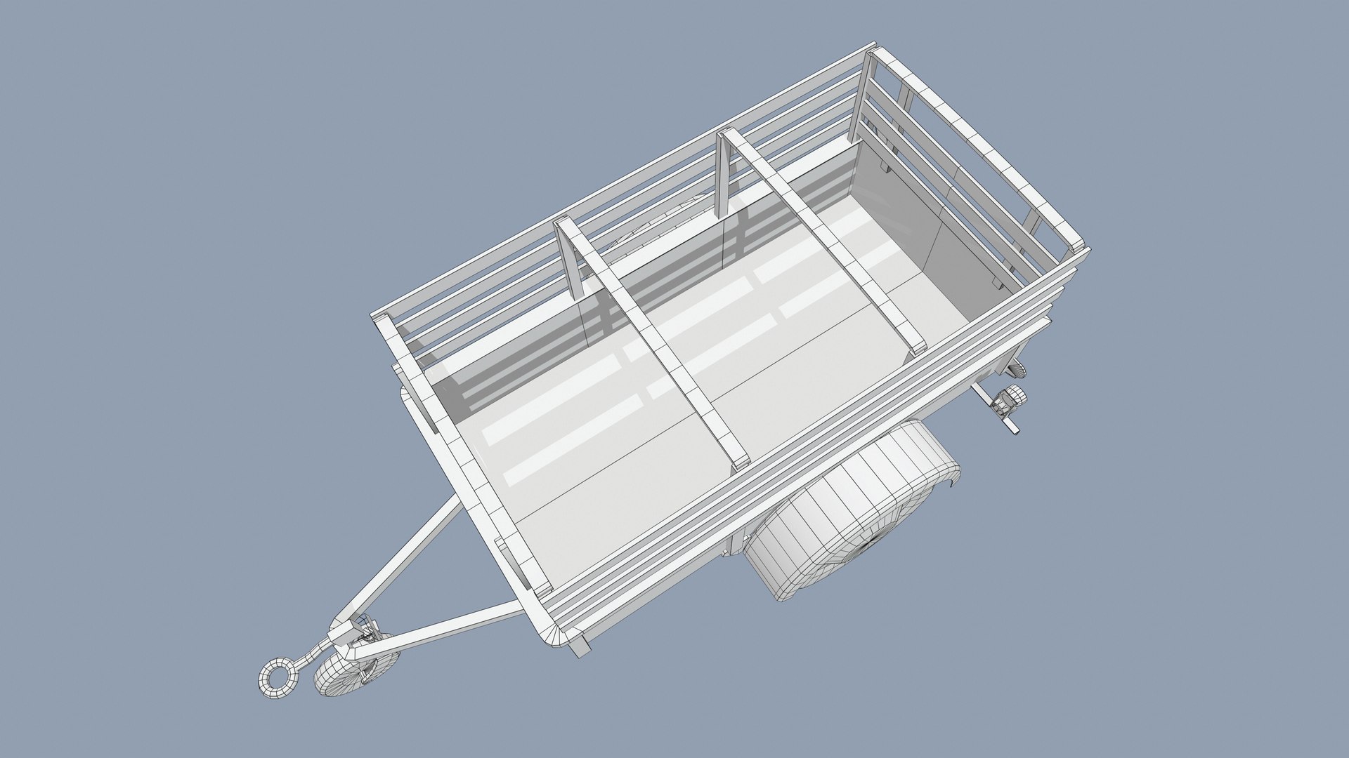 3D Trailer G-518 - TurboSquid 2005567