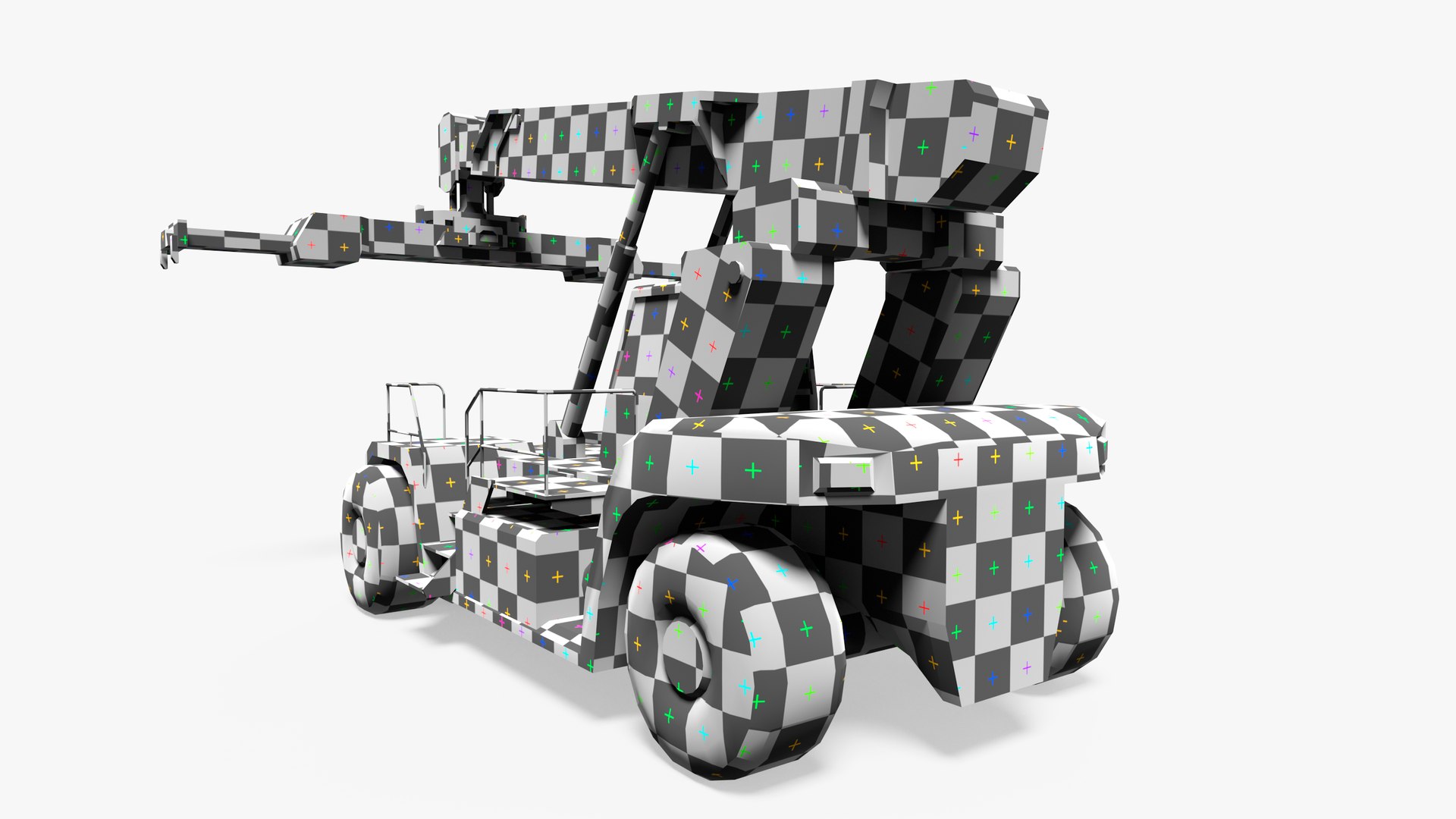 Reach Stacker 3d Model