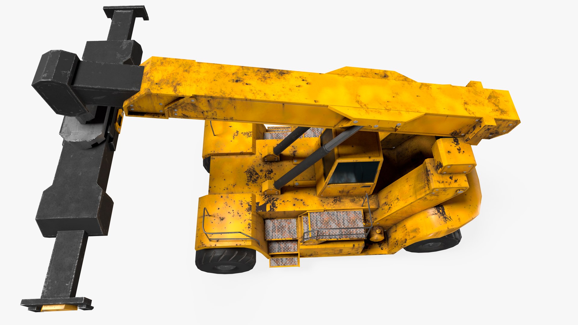 Reach Stacker 3d Model