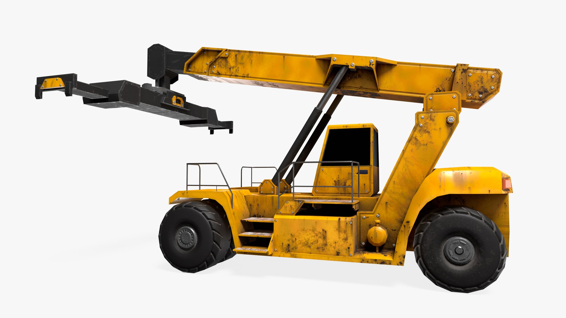 Reach Stacker 3d Model