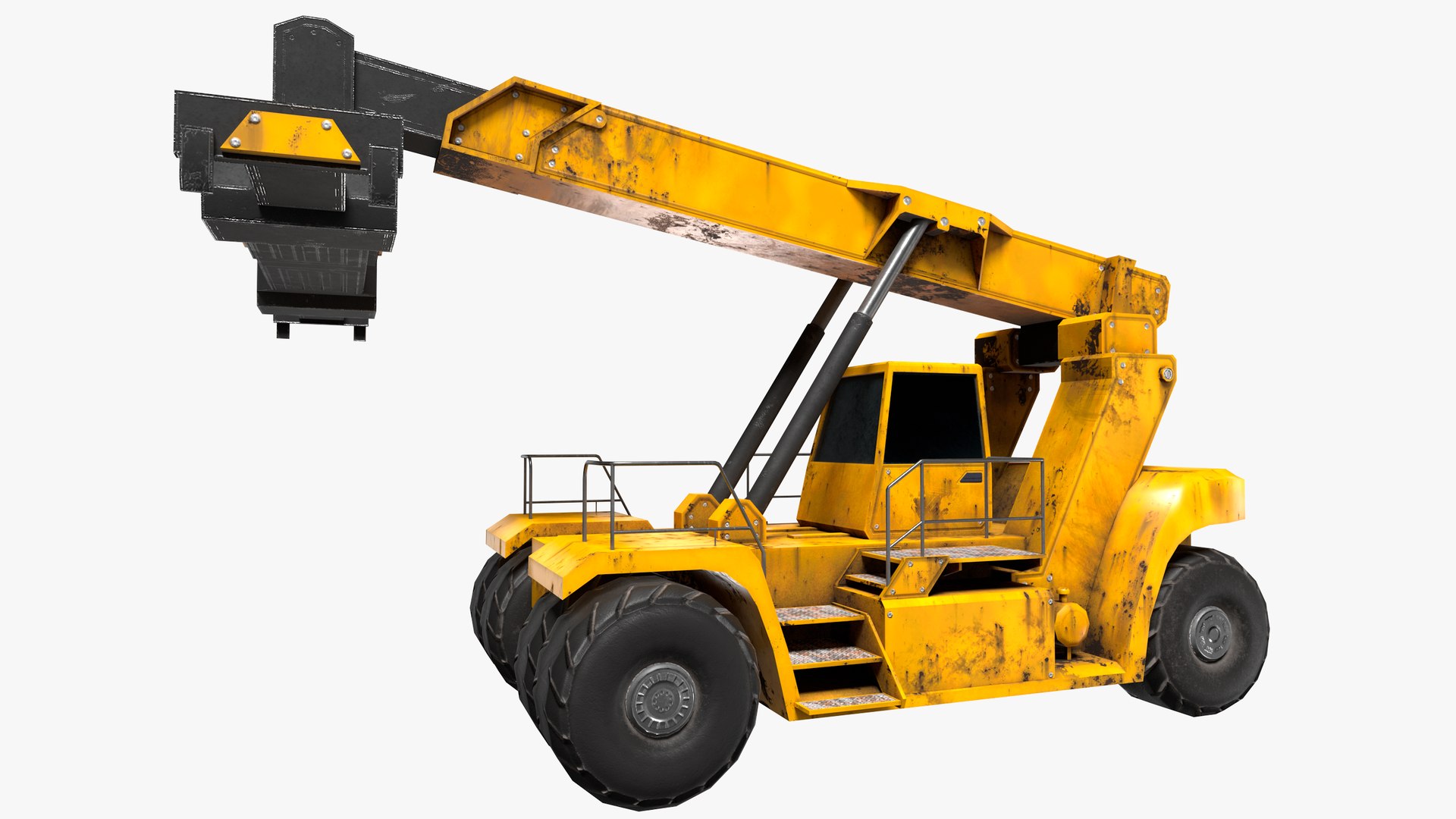Reach Stacker 3d Model