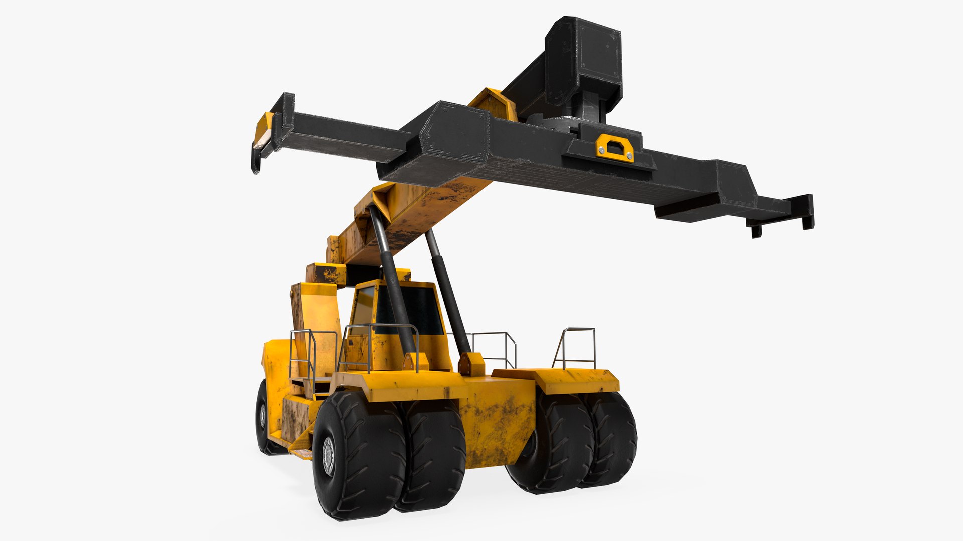 Reach Stacker 3d Model