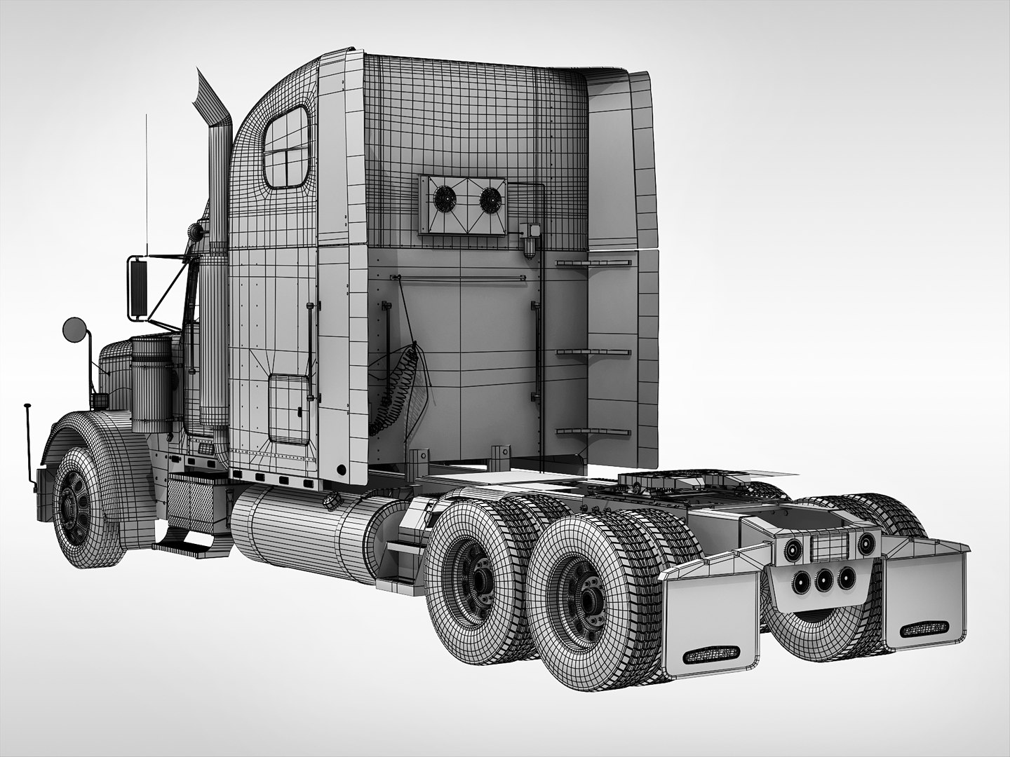 3D Model Freightliner Truck - TurboSquid 1226866