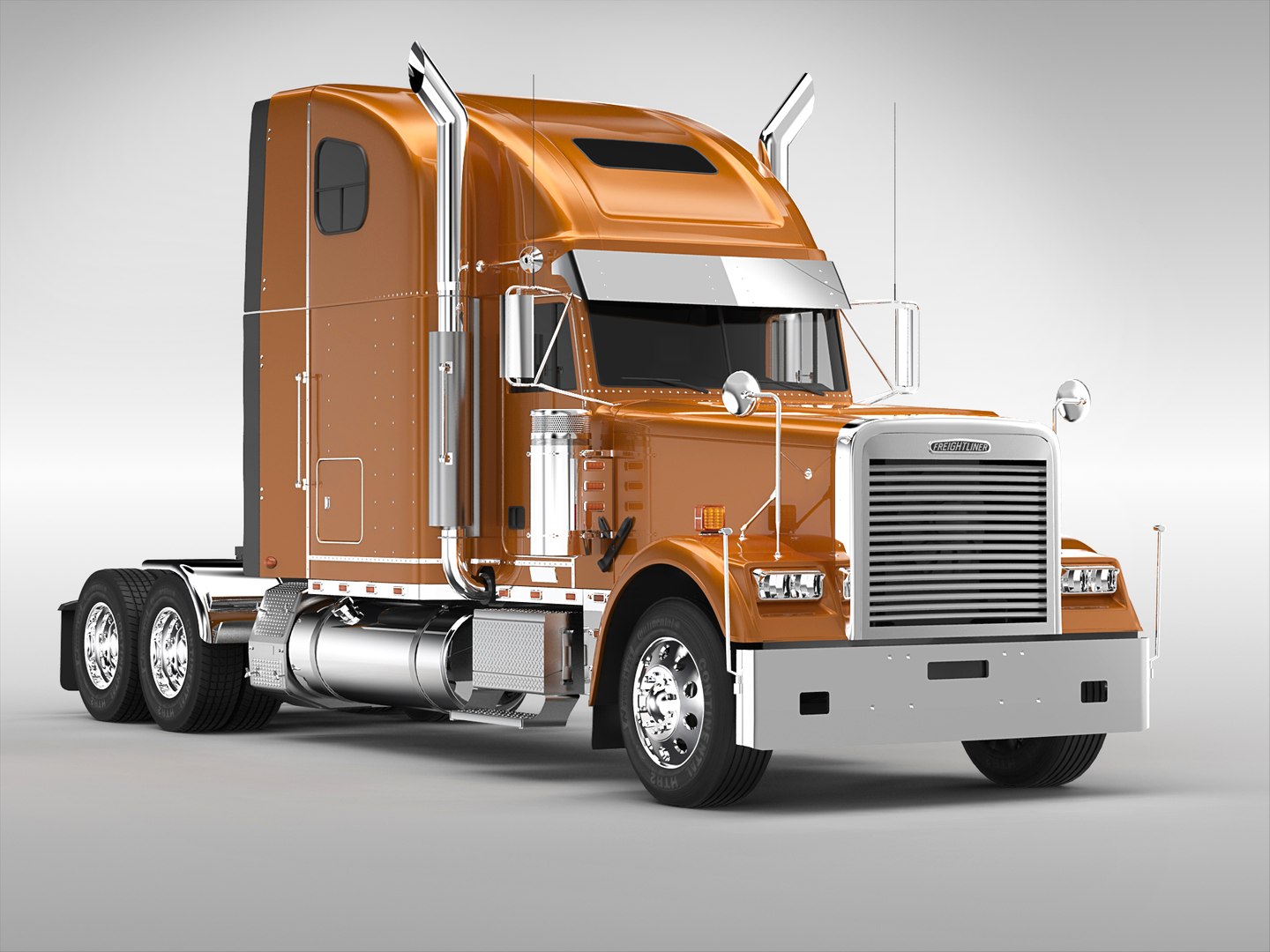 3D Model Freightliner Truck - TurboSquid 1226866