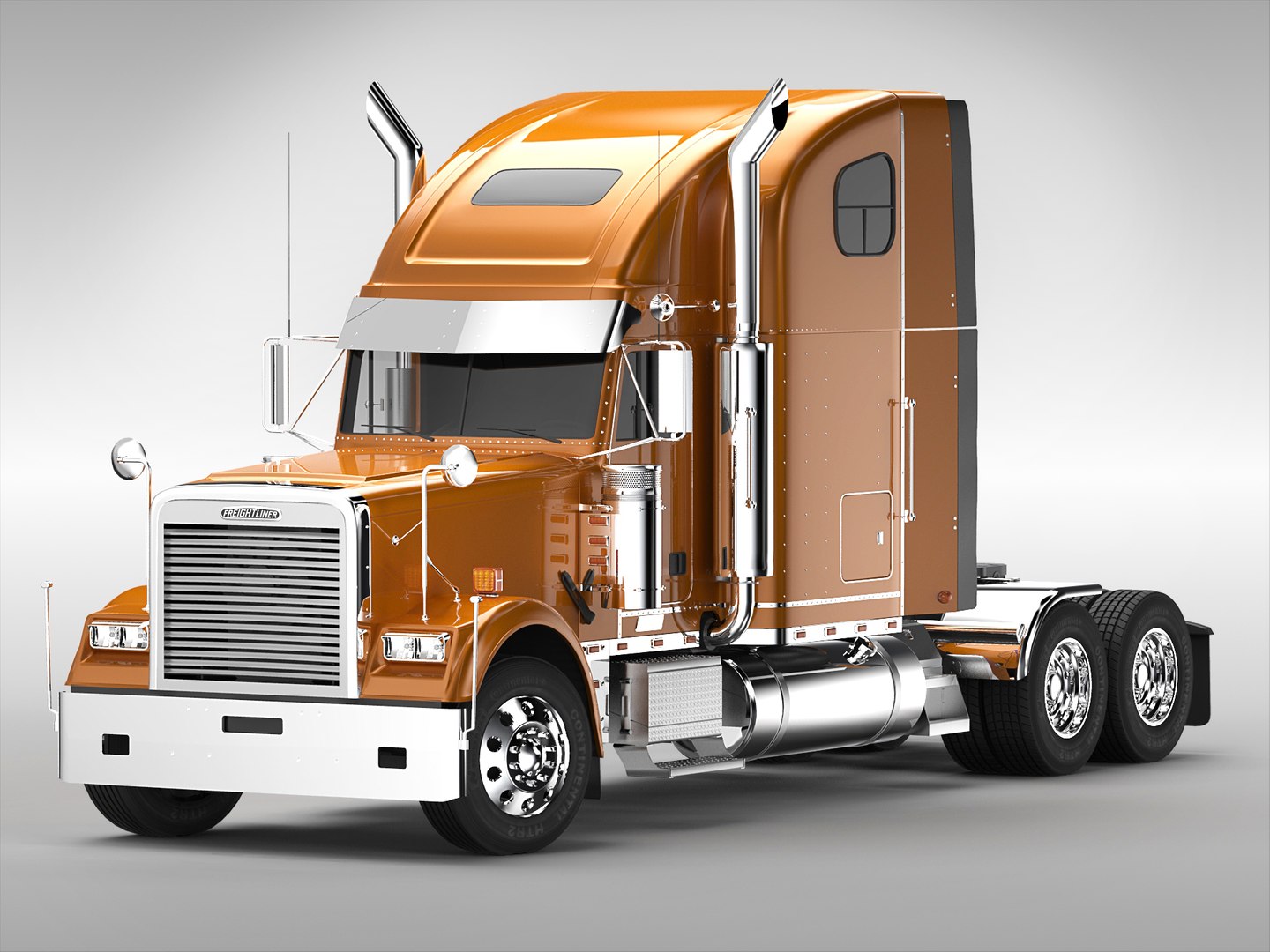 3D Model Freightliner Truck - TurboSquid 1226866